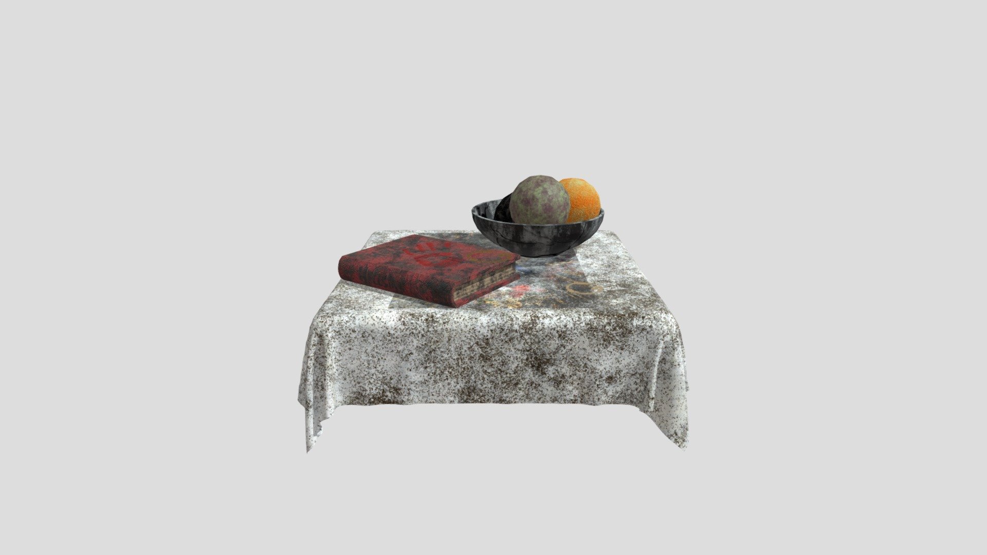 Still Life Table (Dirty) - Download Free 3D model by saltyshiro ...