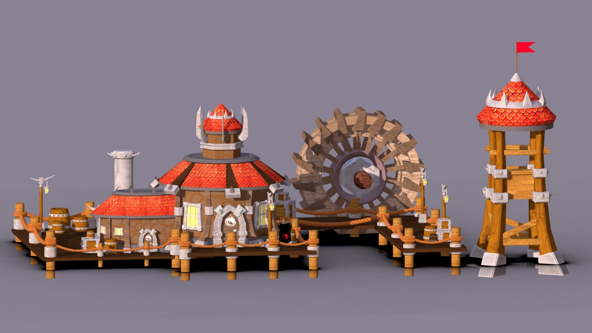 games location - Download Free 3D model by miMadara [90fc156] - Sketchfab