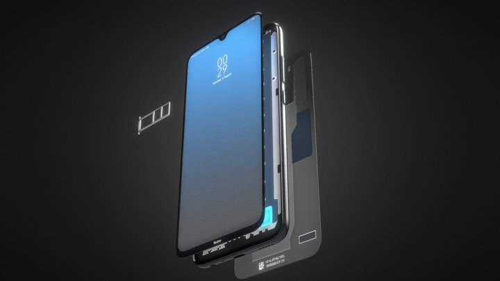 Redmi 3D models - Sketchfab