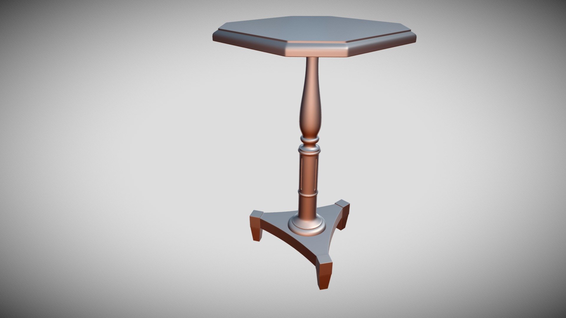 Side-Table - 3D model by paulvsmith [90ff95b] - Sketchfab
