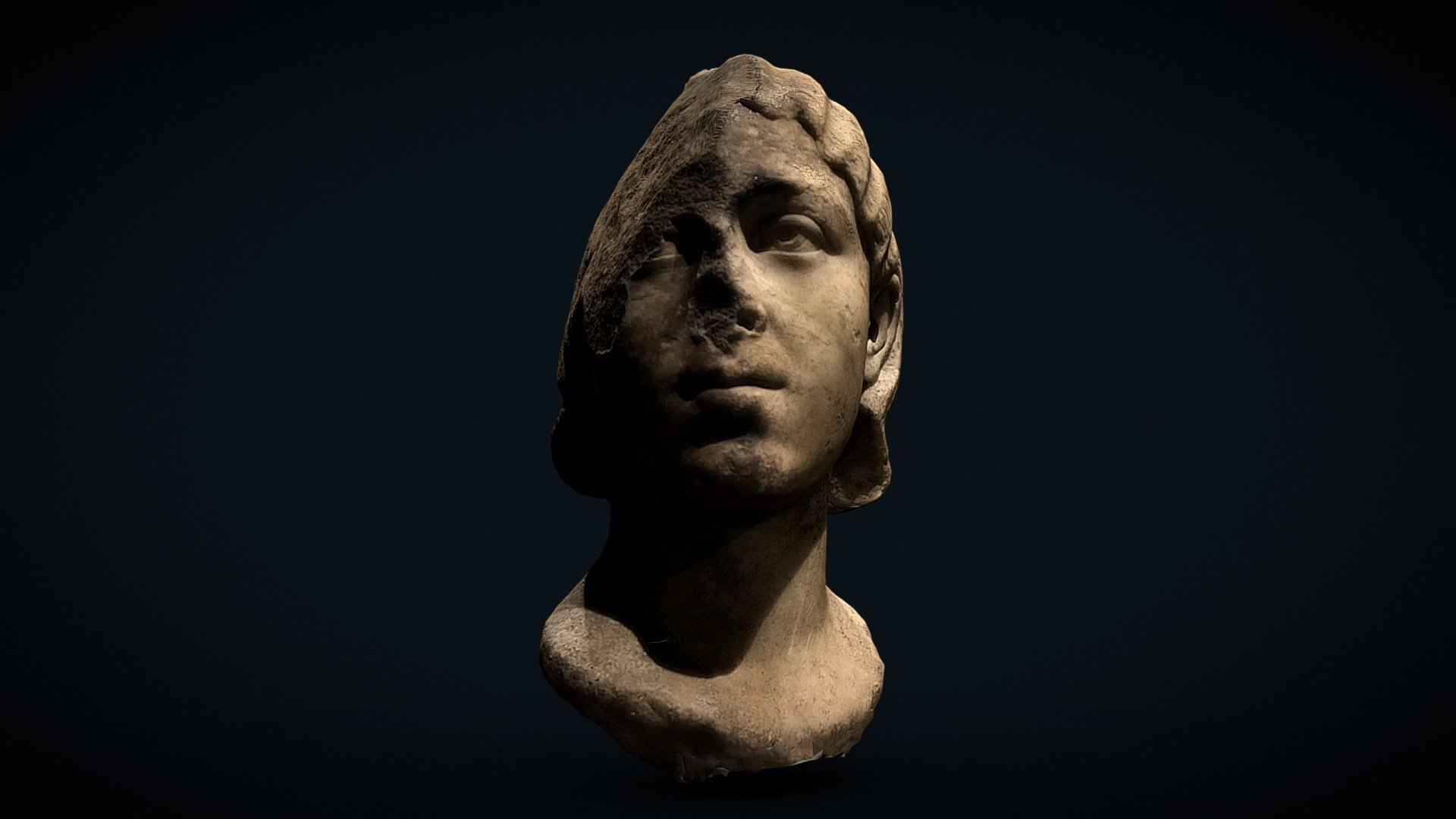 Marble Portrait from 222AD - Download Free 3D model by avi [910060a ...