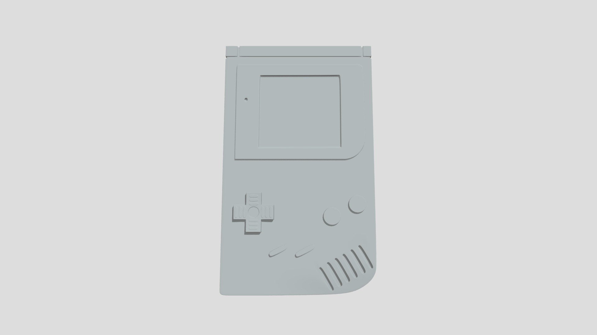Gameboy - 3D model by JorenDresselaers [9100cad] - Sketchfab