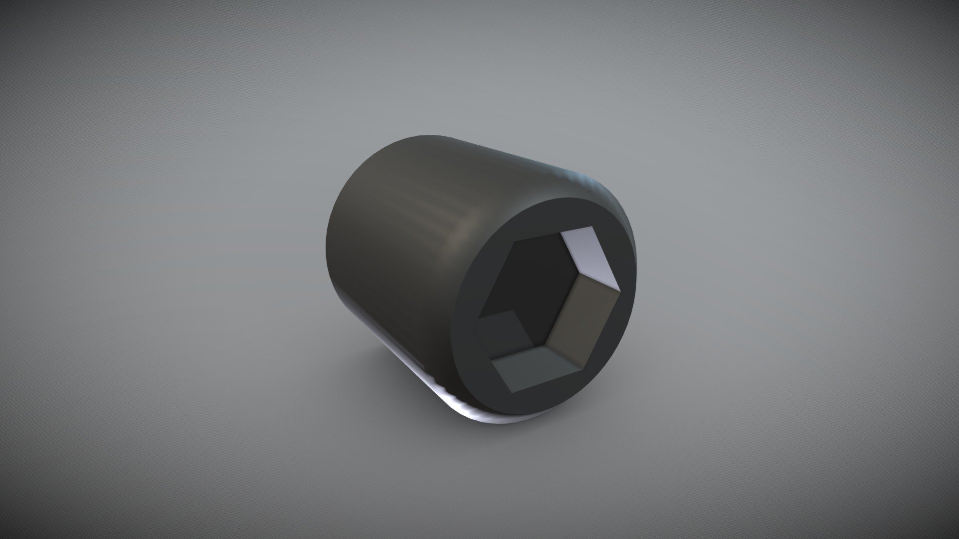 Stelknop met uitsparing voor moer M4 - Download Free 3D model by Stichting Consortium ...