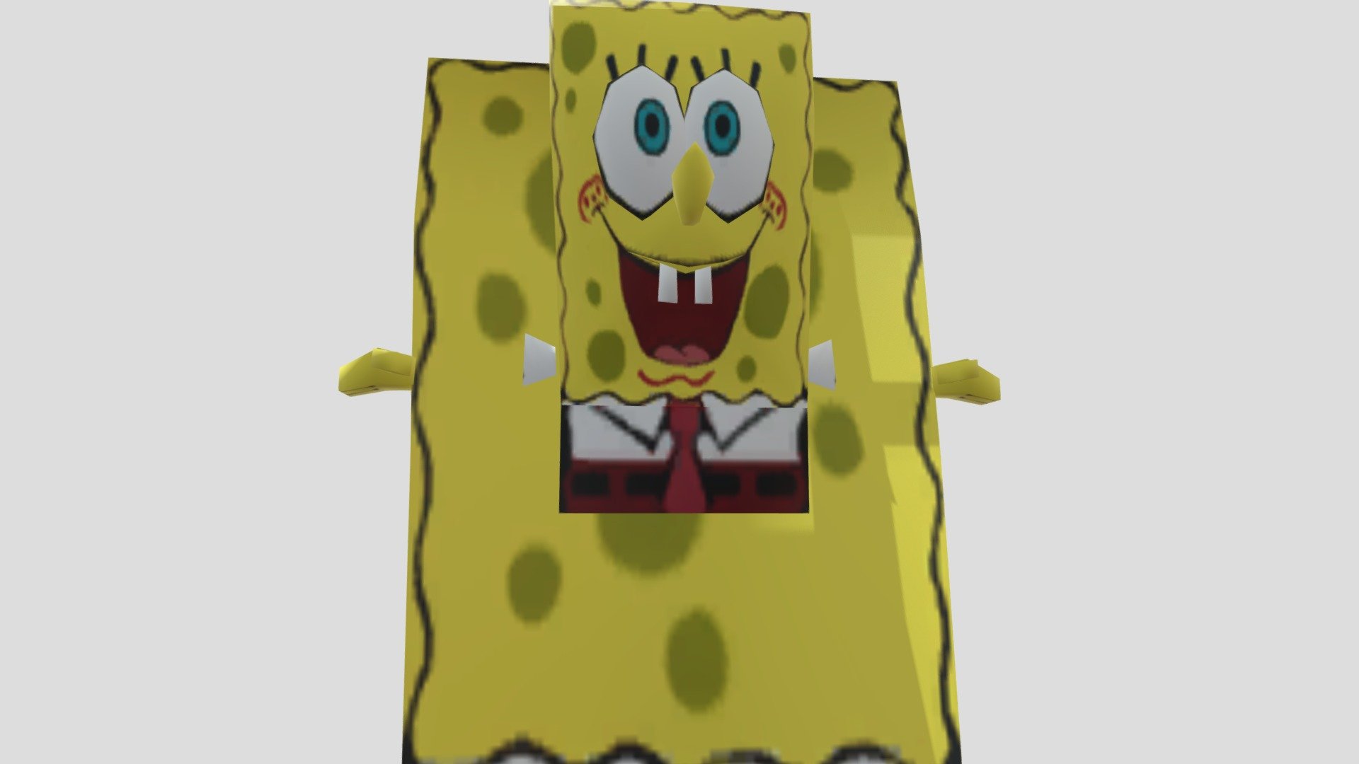 Classic Spongebob The Nicktoons Sims Project - Download Free 3D model ...