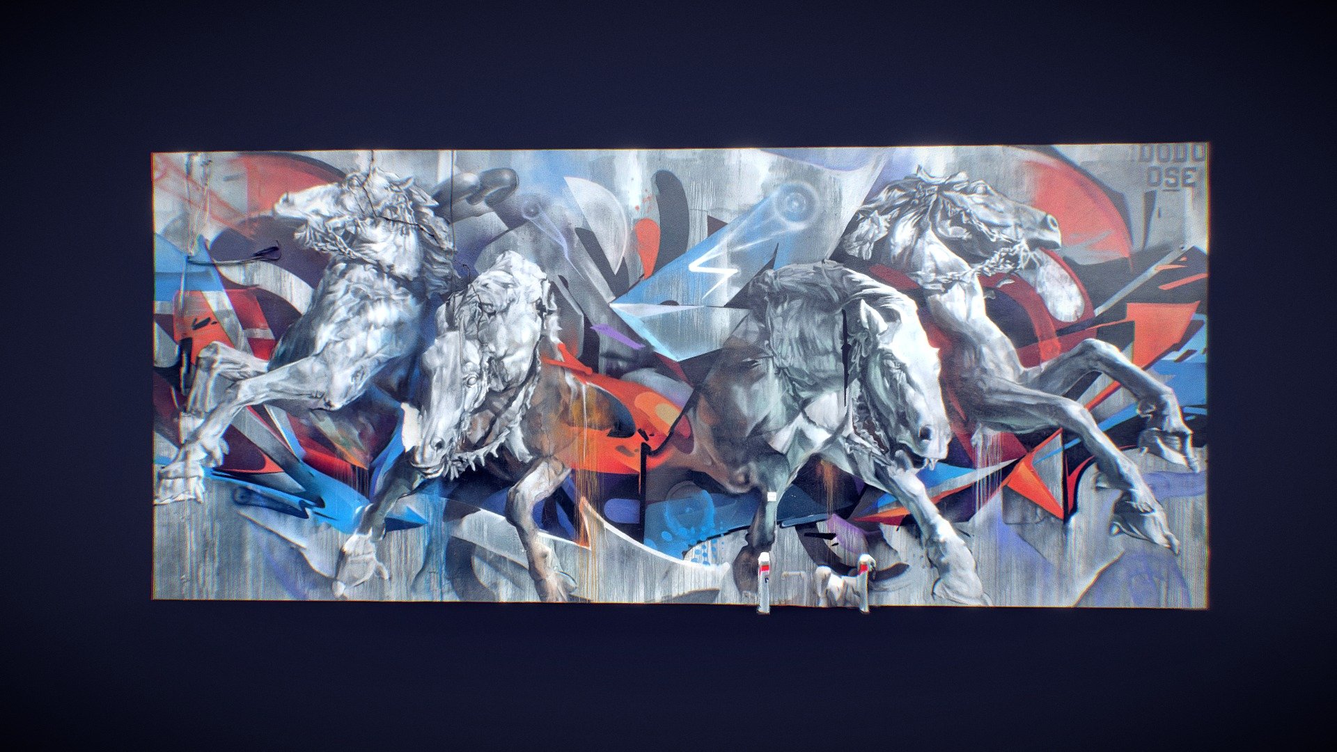 Day 22 - 1 Scan A Day - Montreal Mural - Download Free 3D model by Manu ...