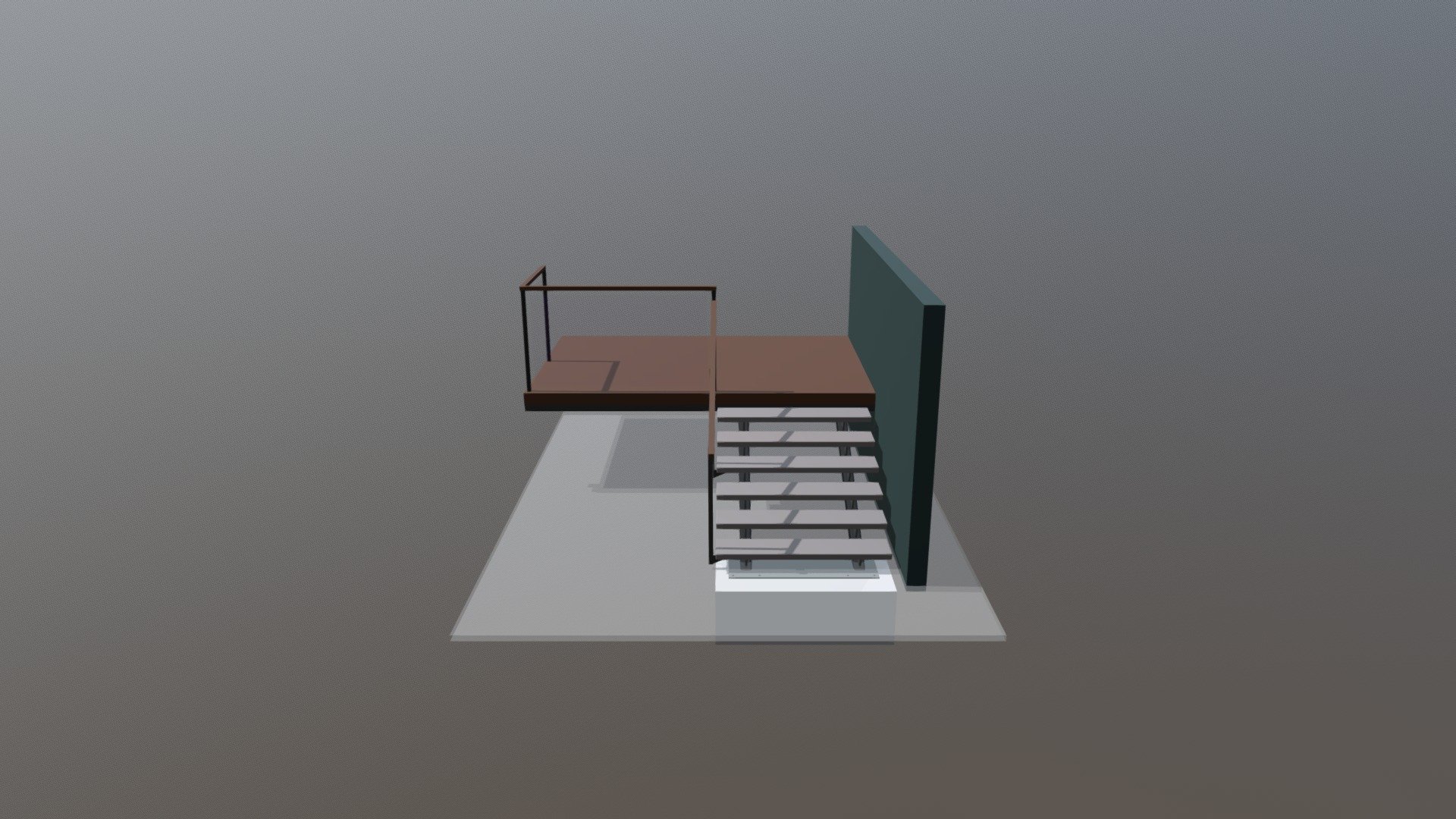 2018-06-07 Front Stair - 3D model by Eden (@edenspecht) [9107b90 ...