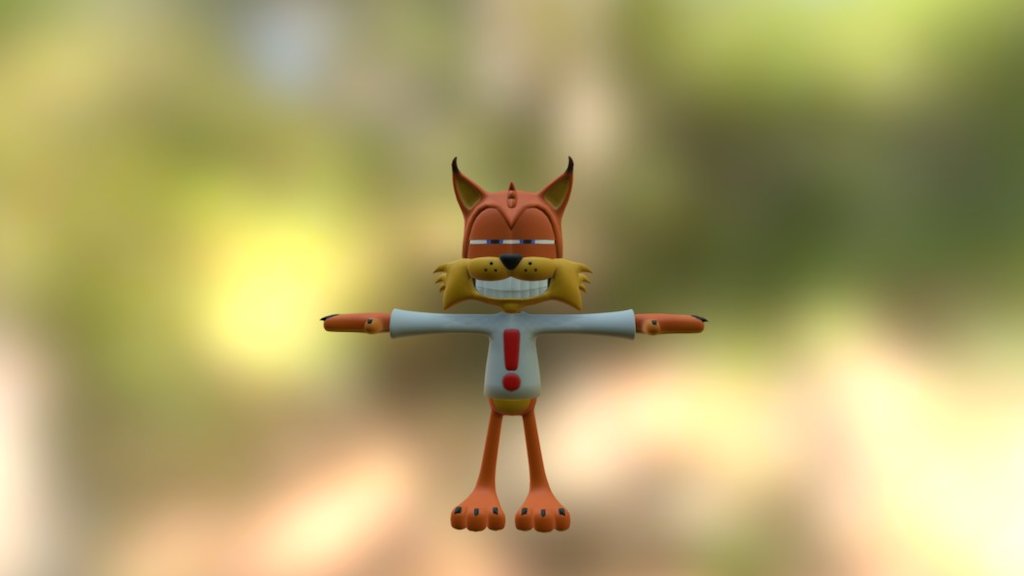 Bubsy - 3D model by akennedy007 [9109de3] - Sketchfab