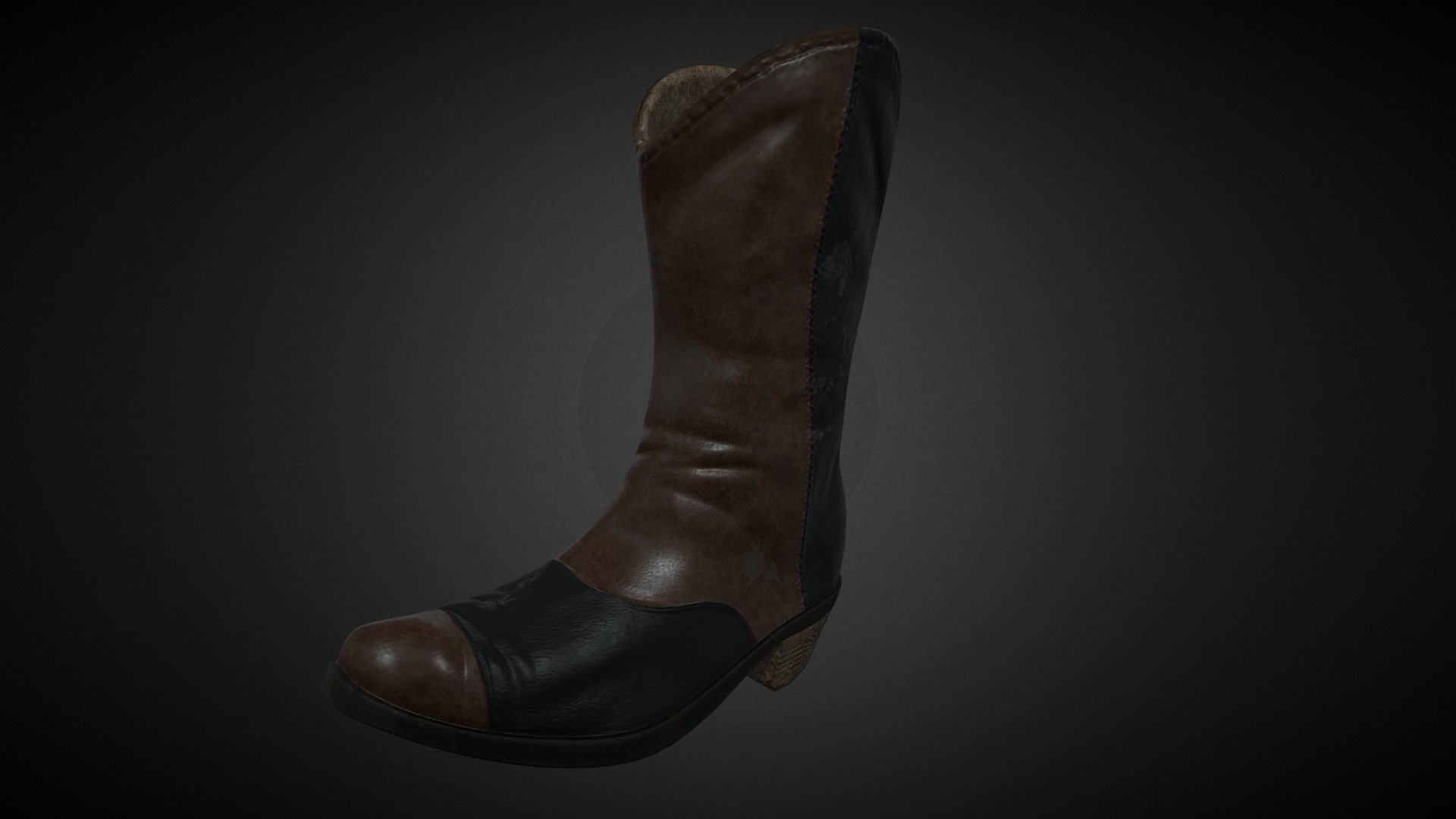 cowboy boot - Download Free 3D model by alixor22 [910a609] - Sketchfab