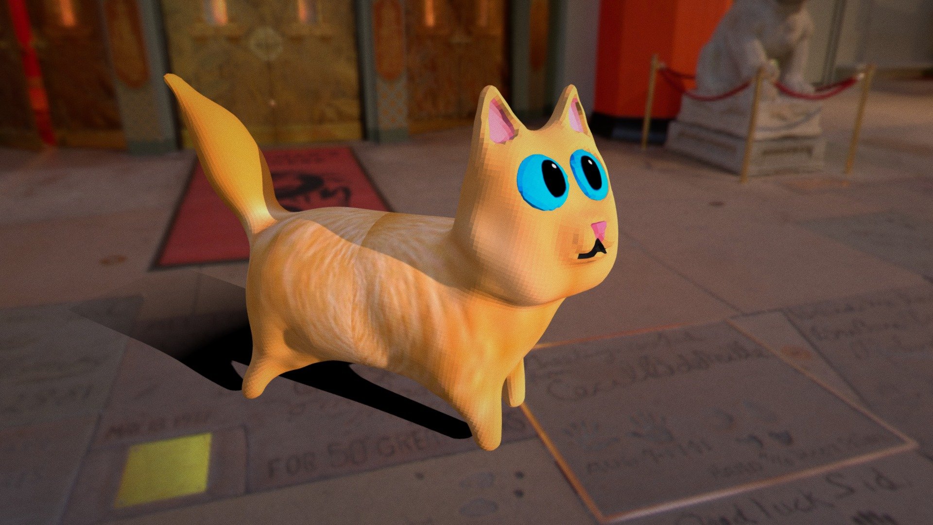 Gato versão Naty (Naty's version Cat) - 3D model by natalia-chen ...