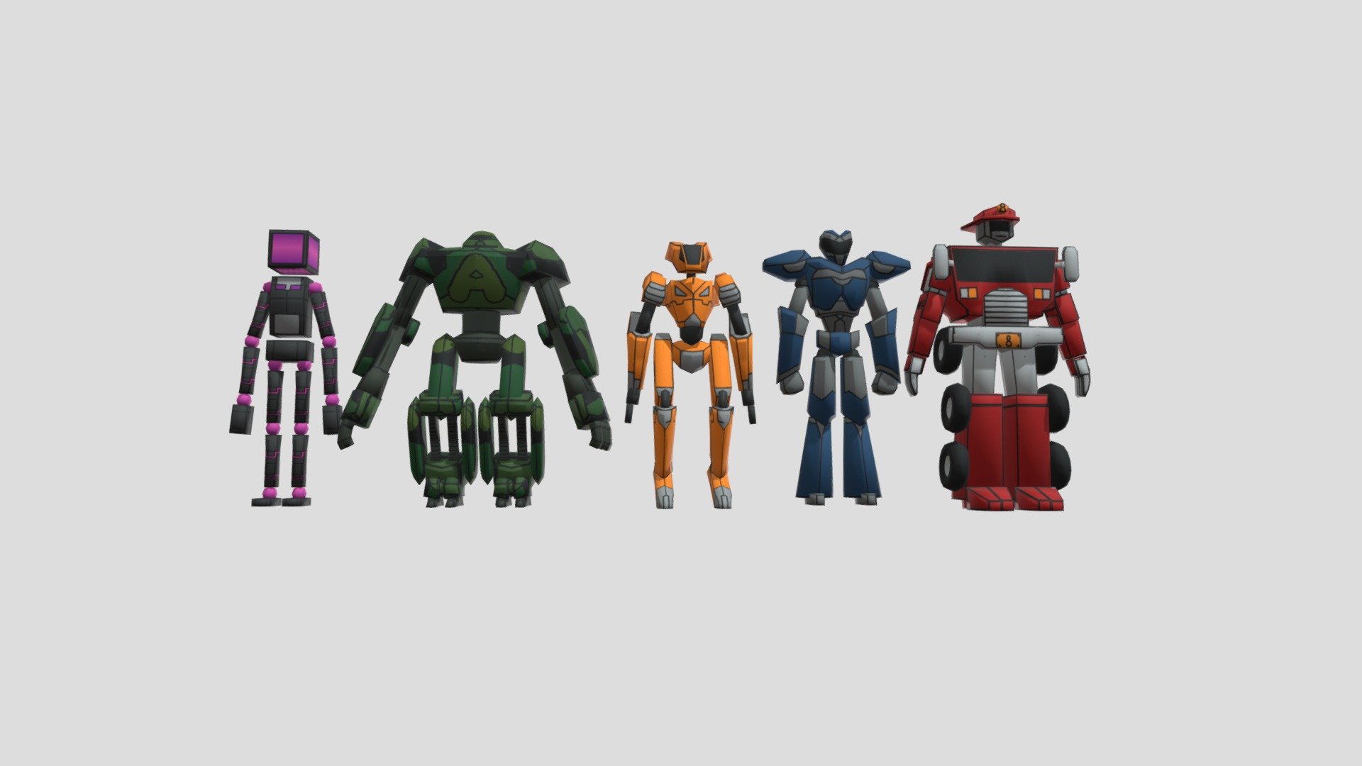 robots miniatura - Download Free 3D model by Damazo26 [910c10b] - Sketchfab