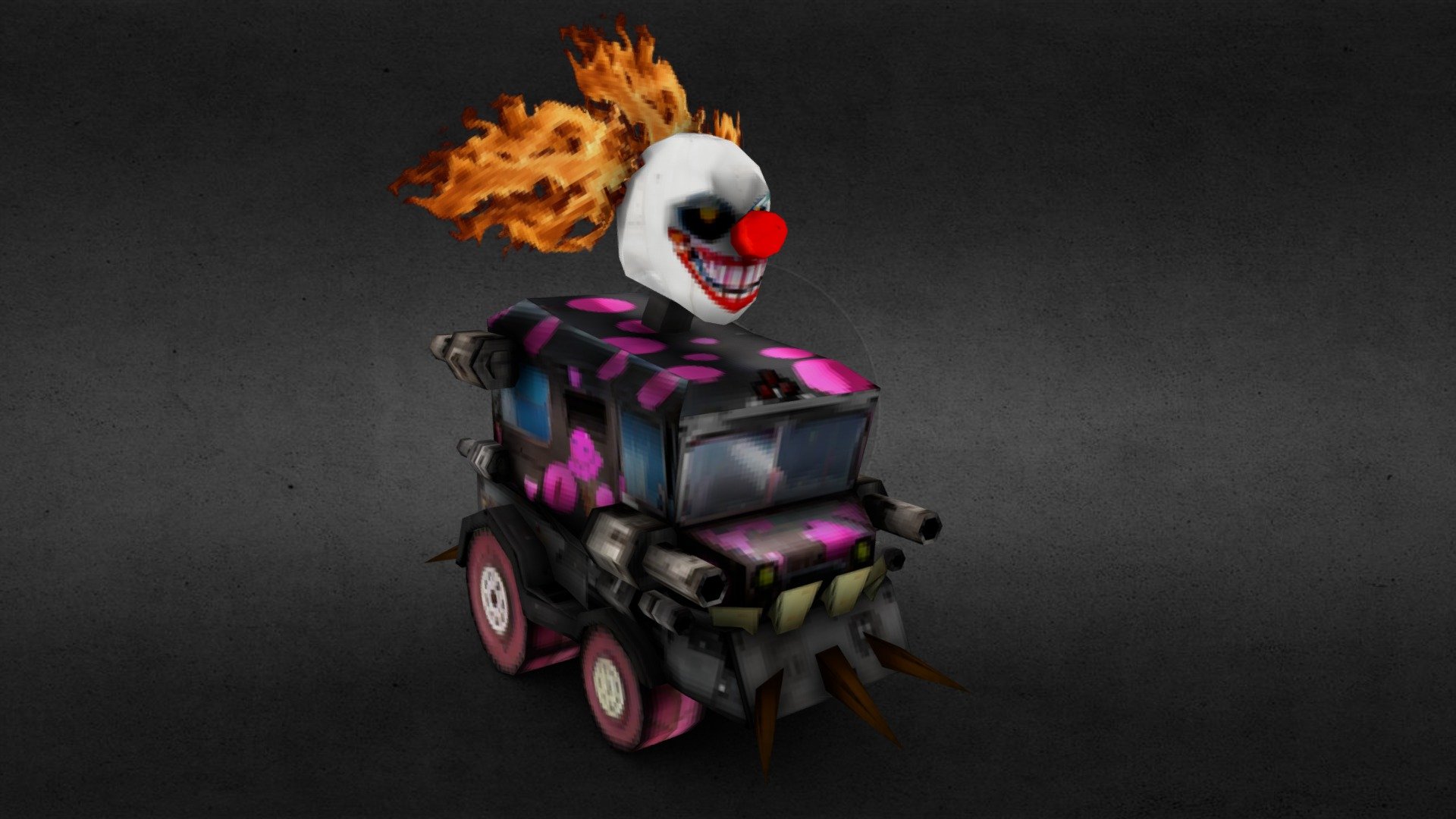 Dark Tooth From Twisted Metal 5 fan made game - 3D model by Angel V ...
