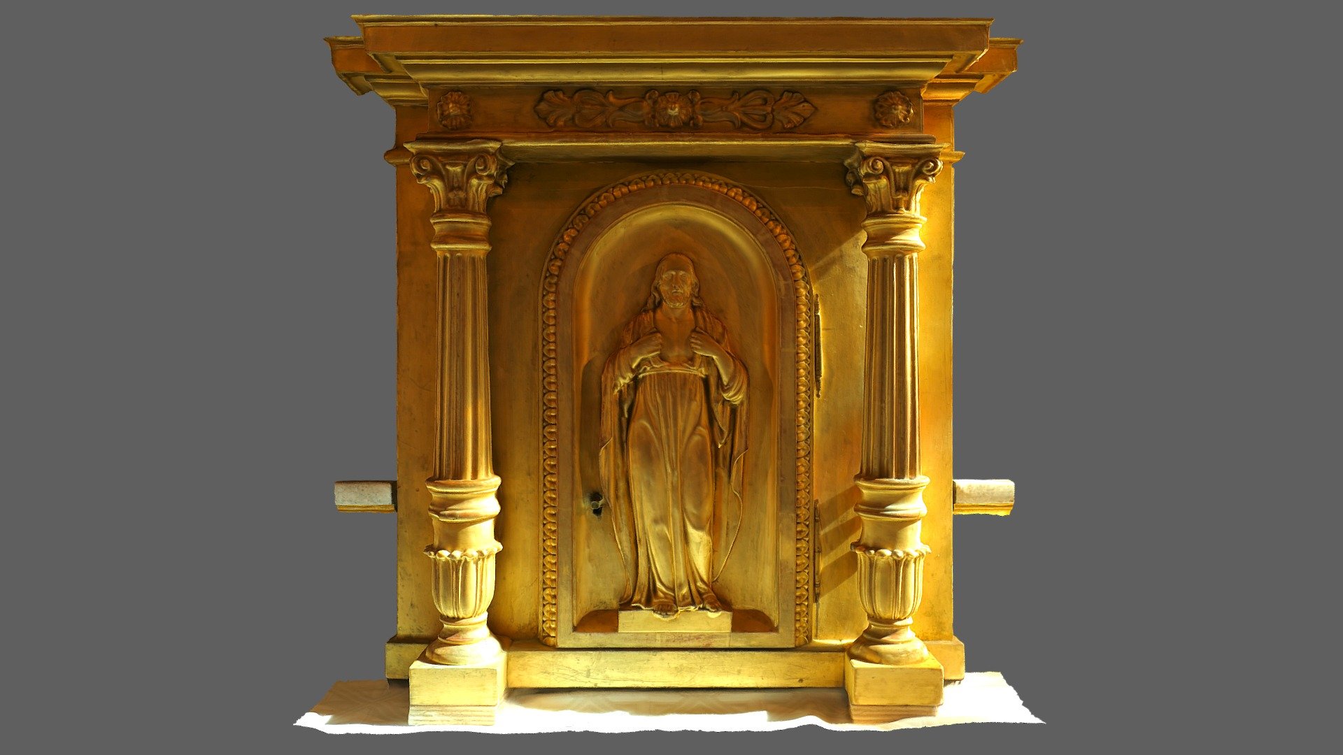 St-Pancrace Tabernacle - 3D model by dronederegard [910ea36] - Sketchfab