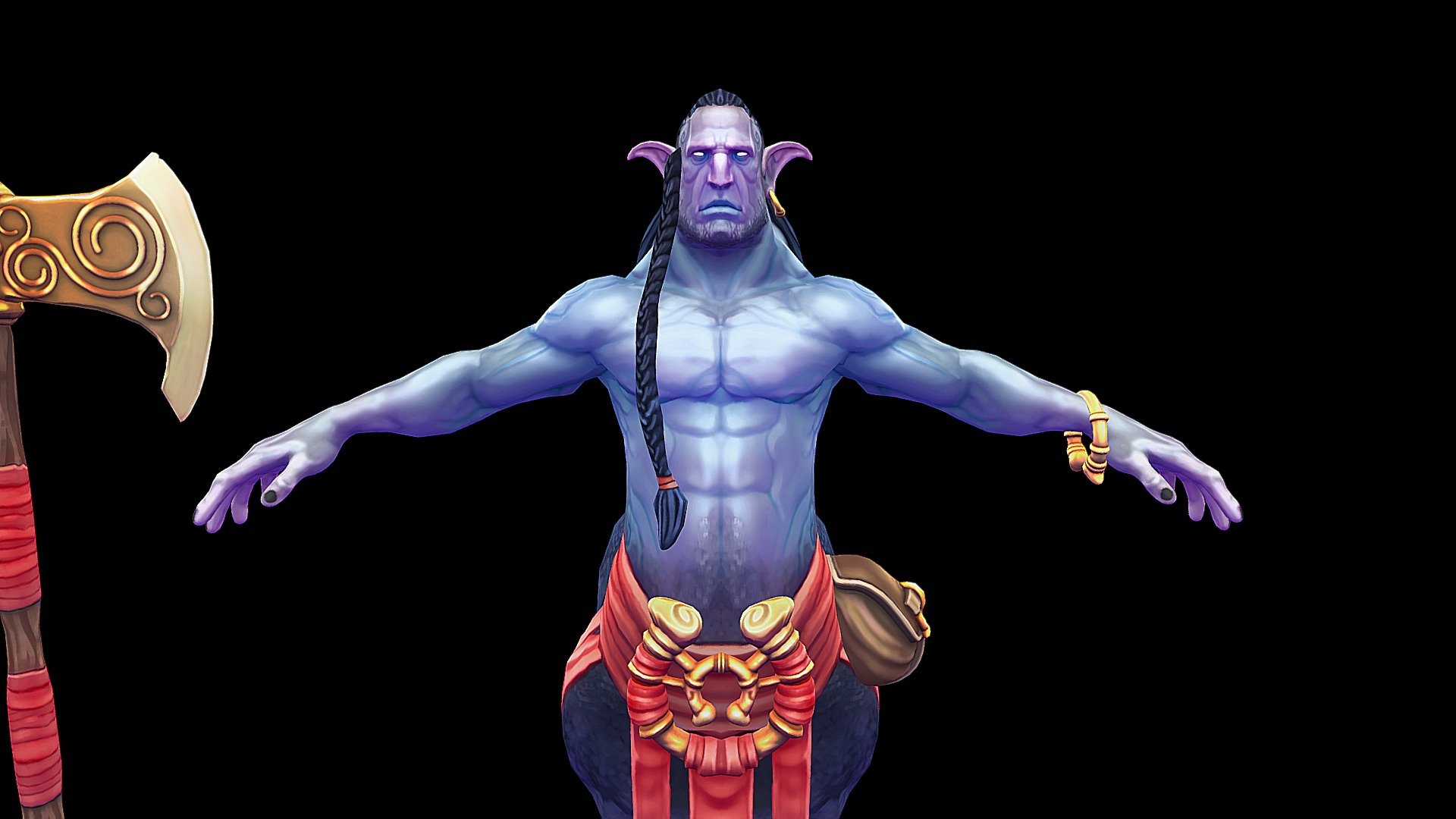 Centaur - 3D model by Captain LowPoly (@captainlowpoly) [910f94f ...