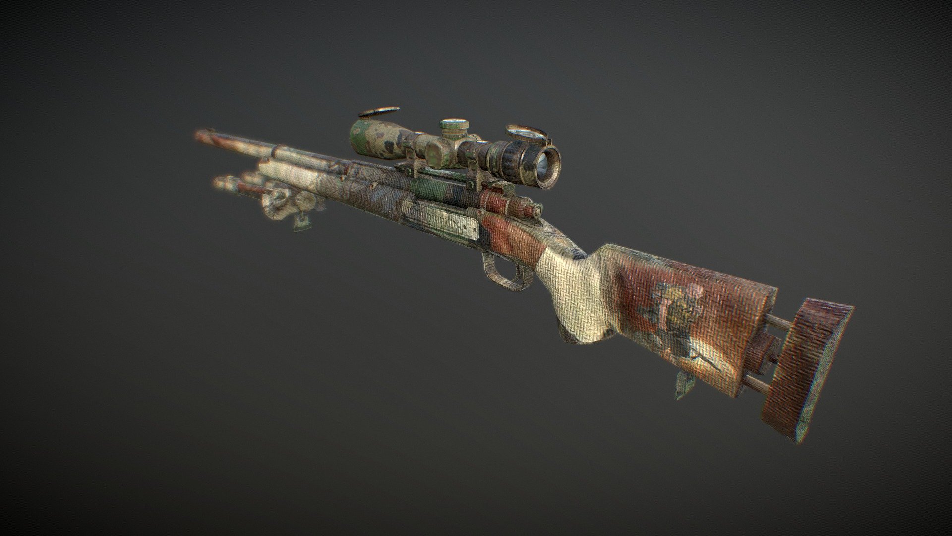 M24 Camo - Buy Royalty Free 3D model by João Miranda (@miranda81 ...