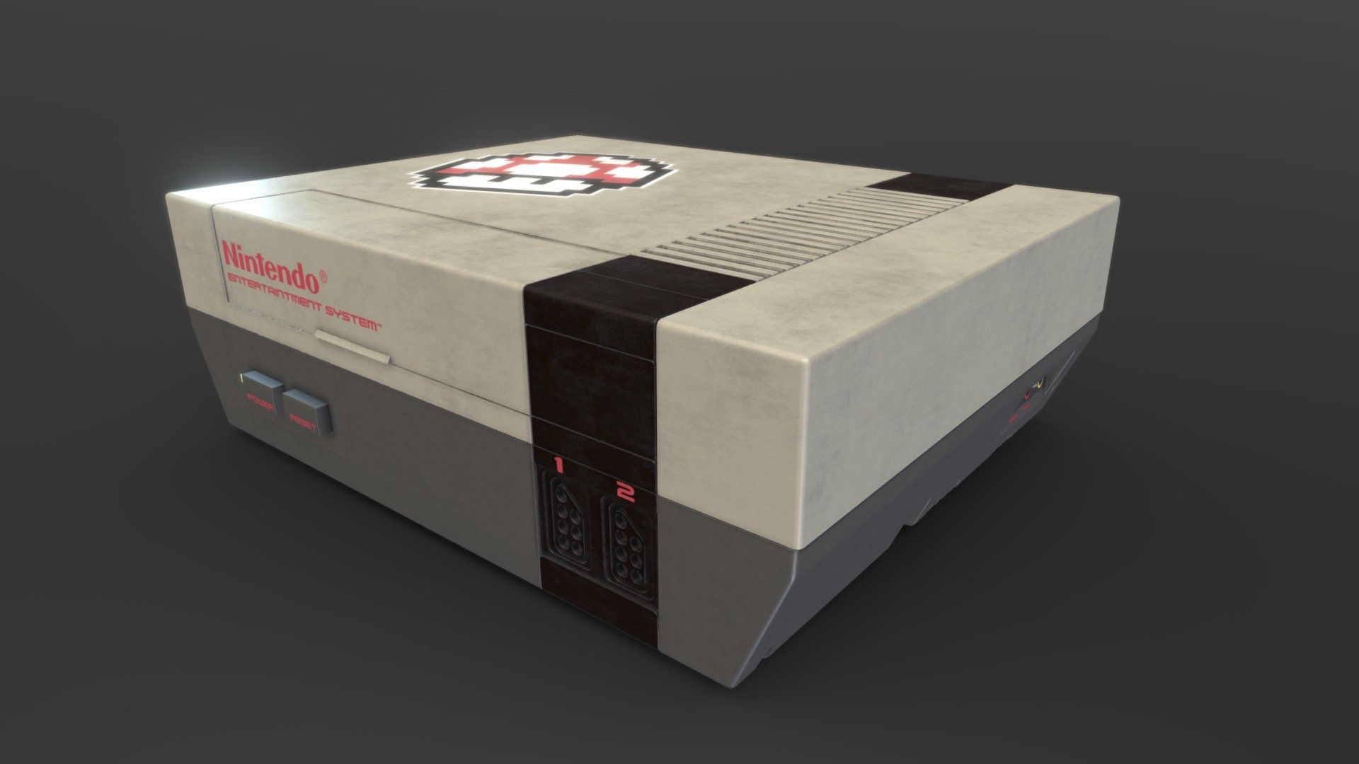 Nintendo Entretaintment System - 3D model by arielshtern [9111419 ...