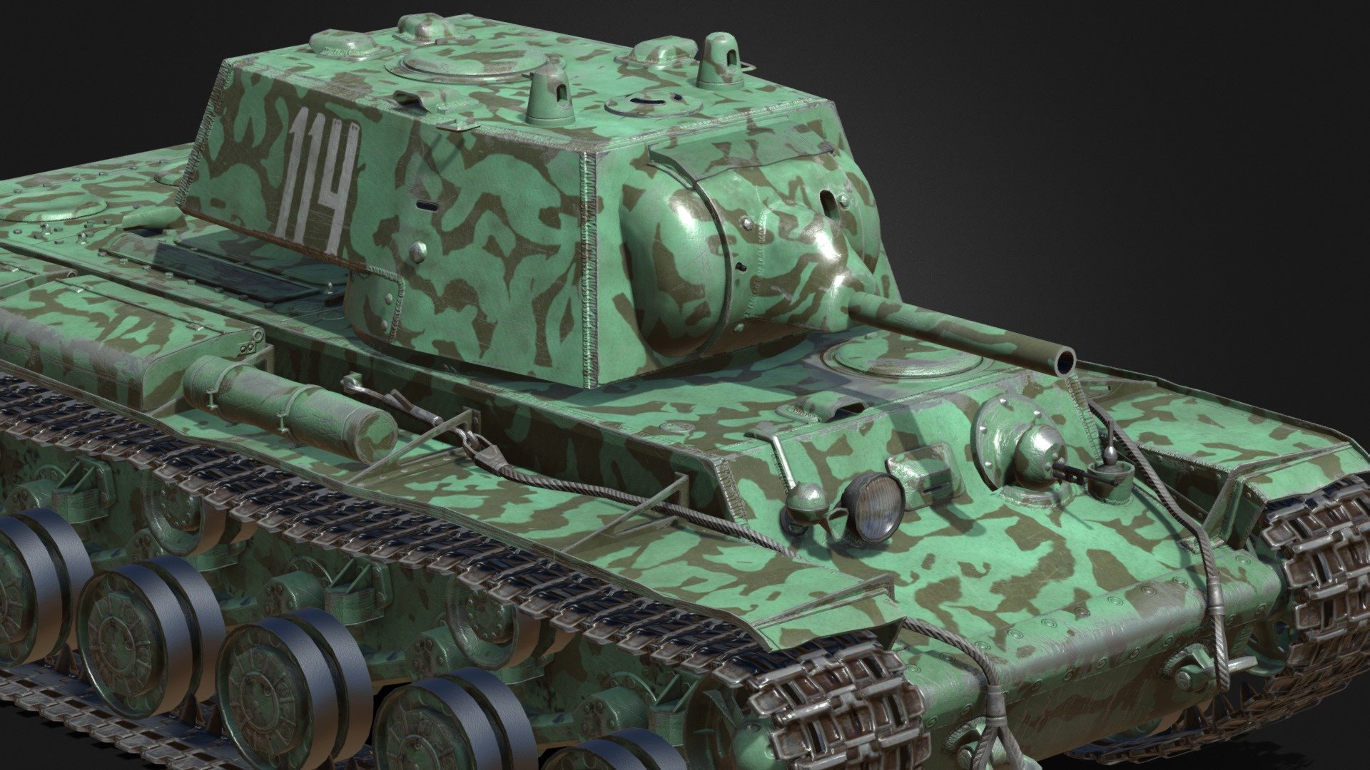 KV-1 - 3D model by KEOMOPS [9112eba] - Sketchfab