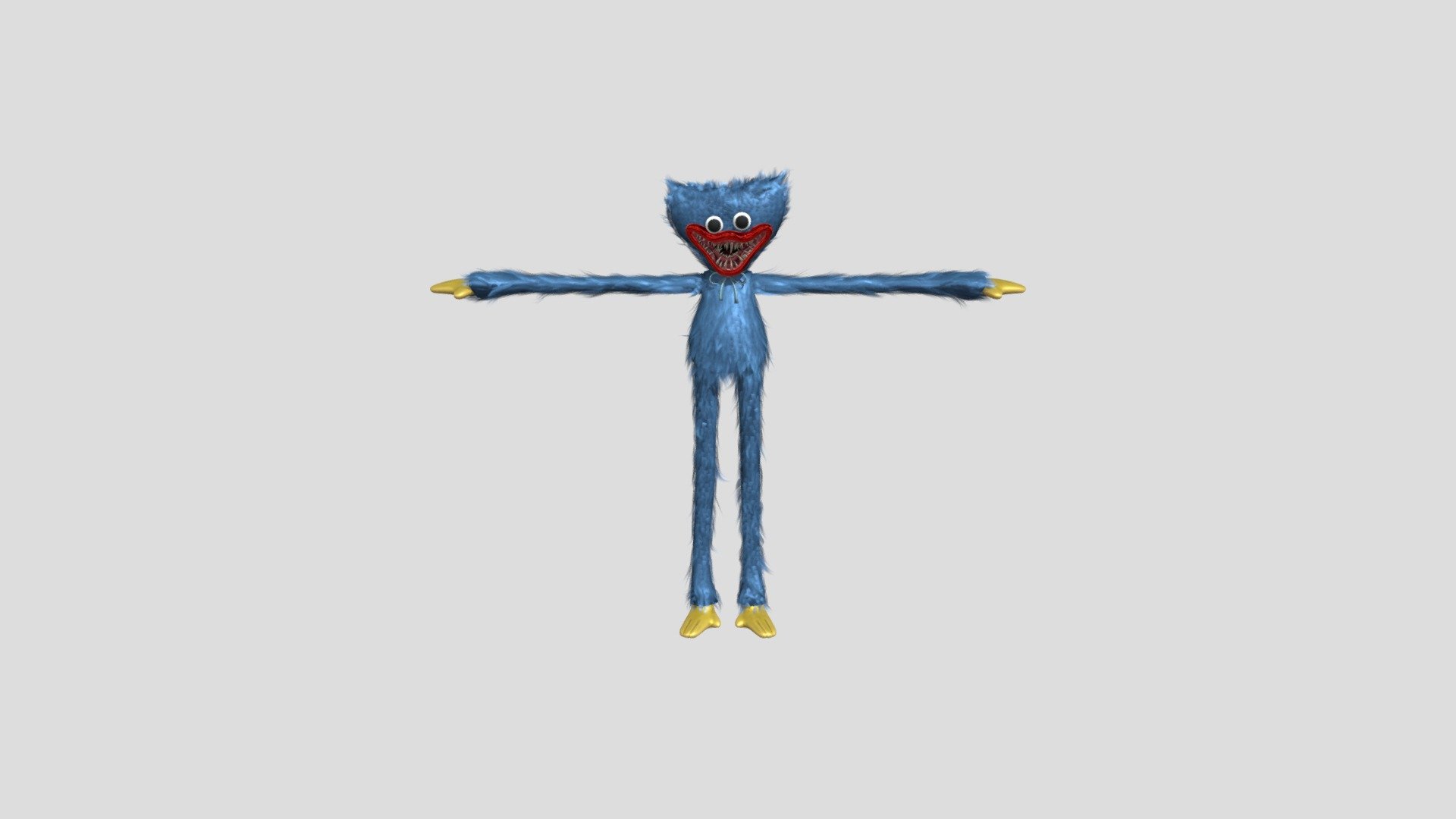 Old Huggy Wuggy 2.0 - 3D model by Nash (@davisnash36) [9113f82] - Sketchfab