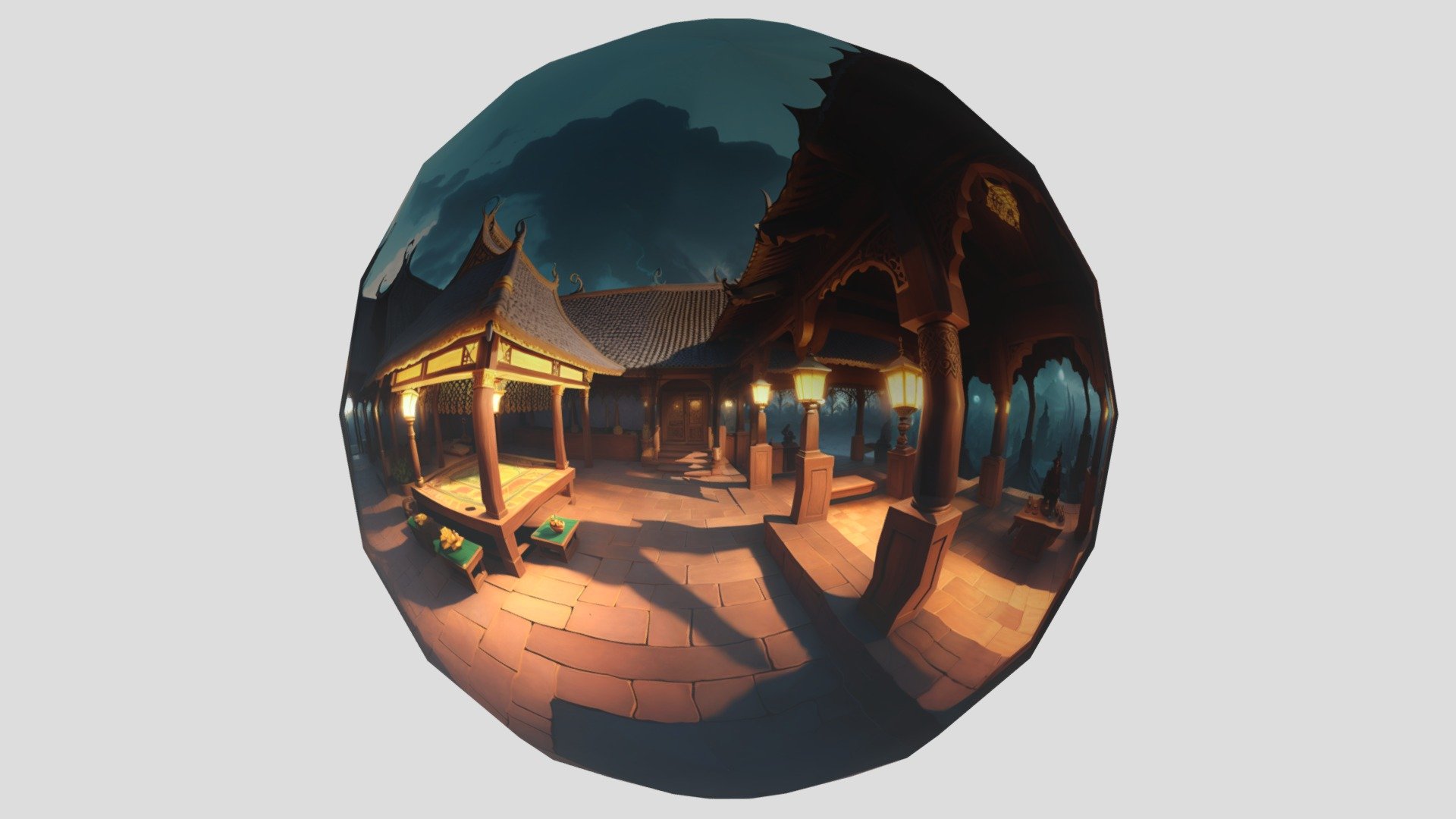 Parameswara Chronicles: Market Skybox - Download Free 3D model by Dr ...