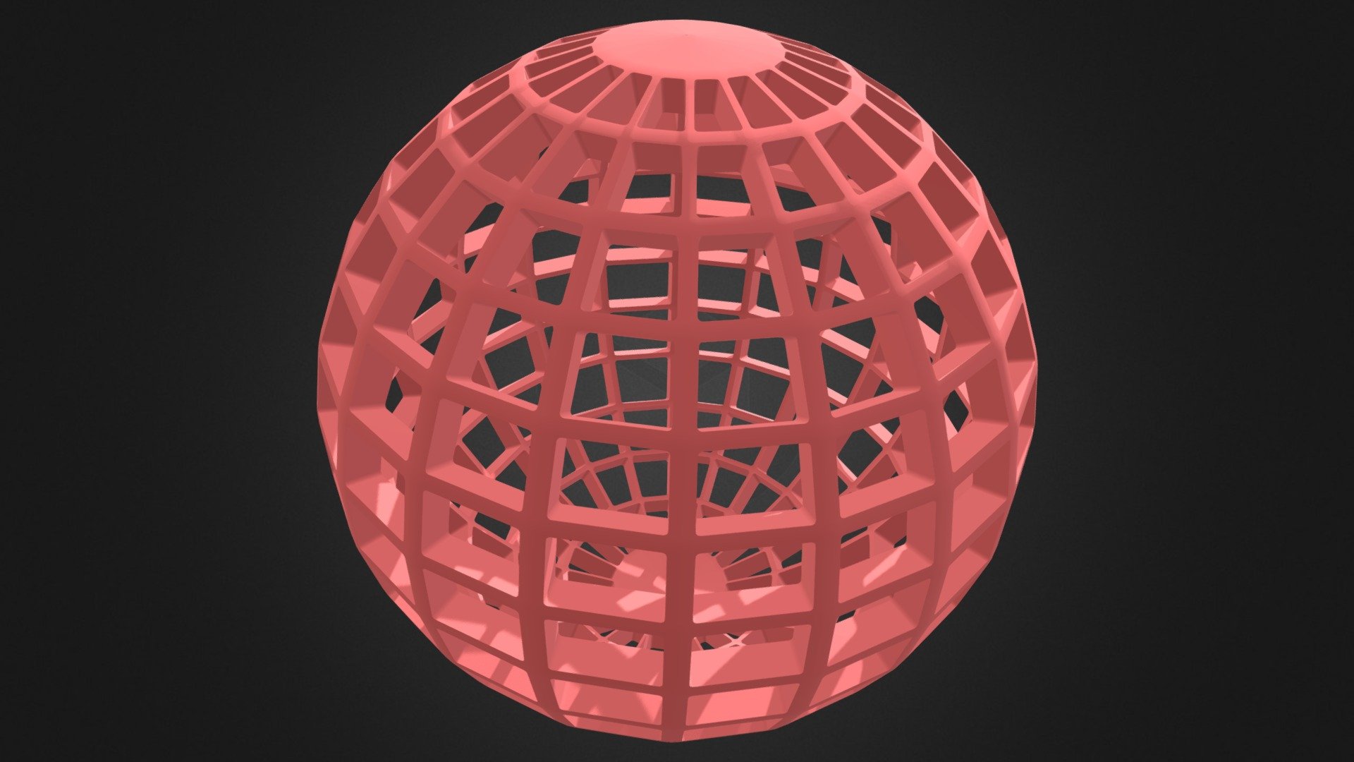 Wireframe Shape Globe Grid Sphere - Buy Royalty Free 3D model by MR ...