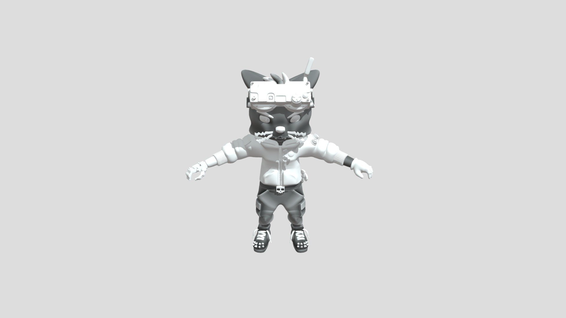 FOX 4 UNREAL 3 - 3D model by pushBAK [91176e4] - Sketchfab