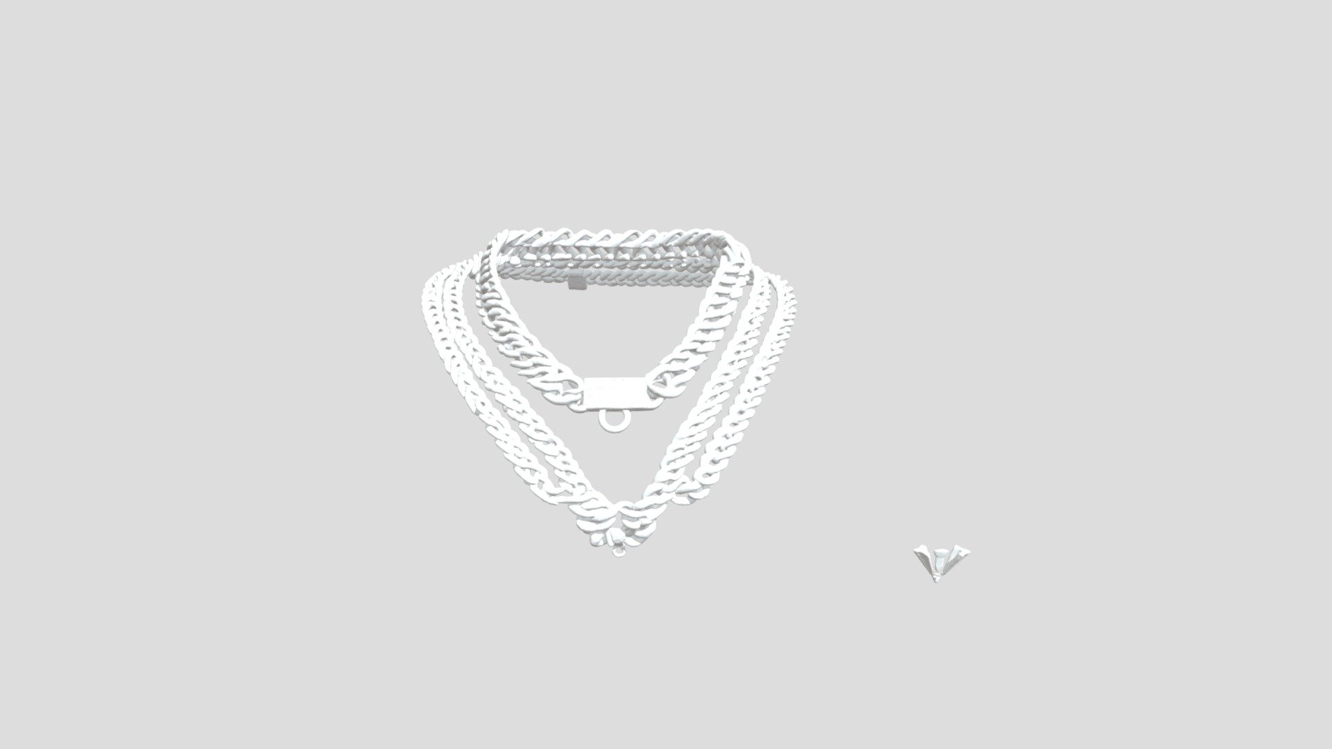 Layered Chains Design - 3D model by patriciagabriela1973 [9117a3b ...