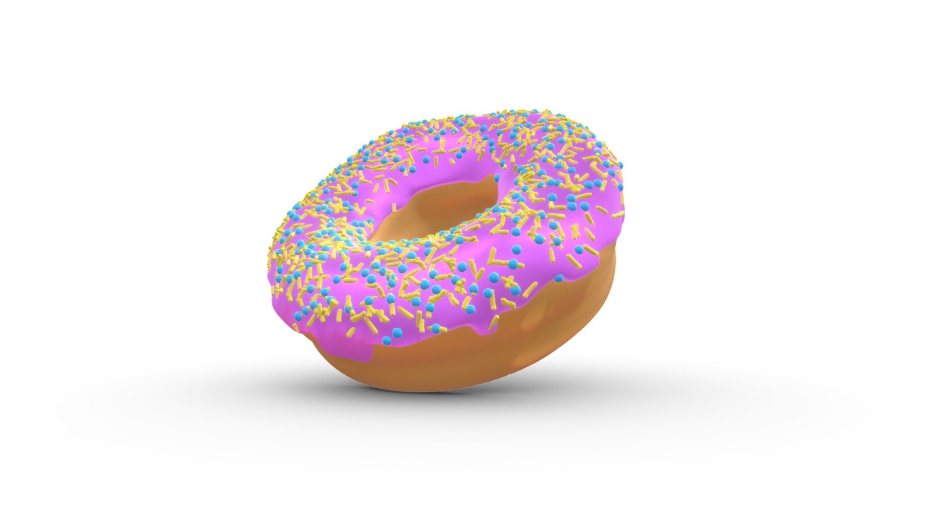 Donut Model - Download Free 3D model by Max Keeley (@maxkeeley ...
