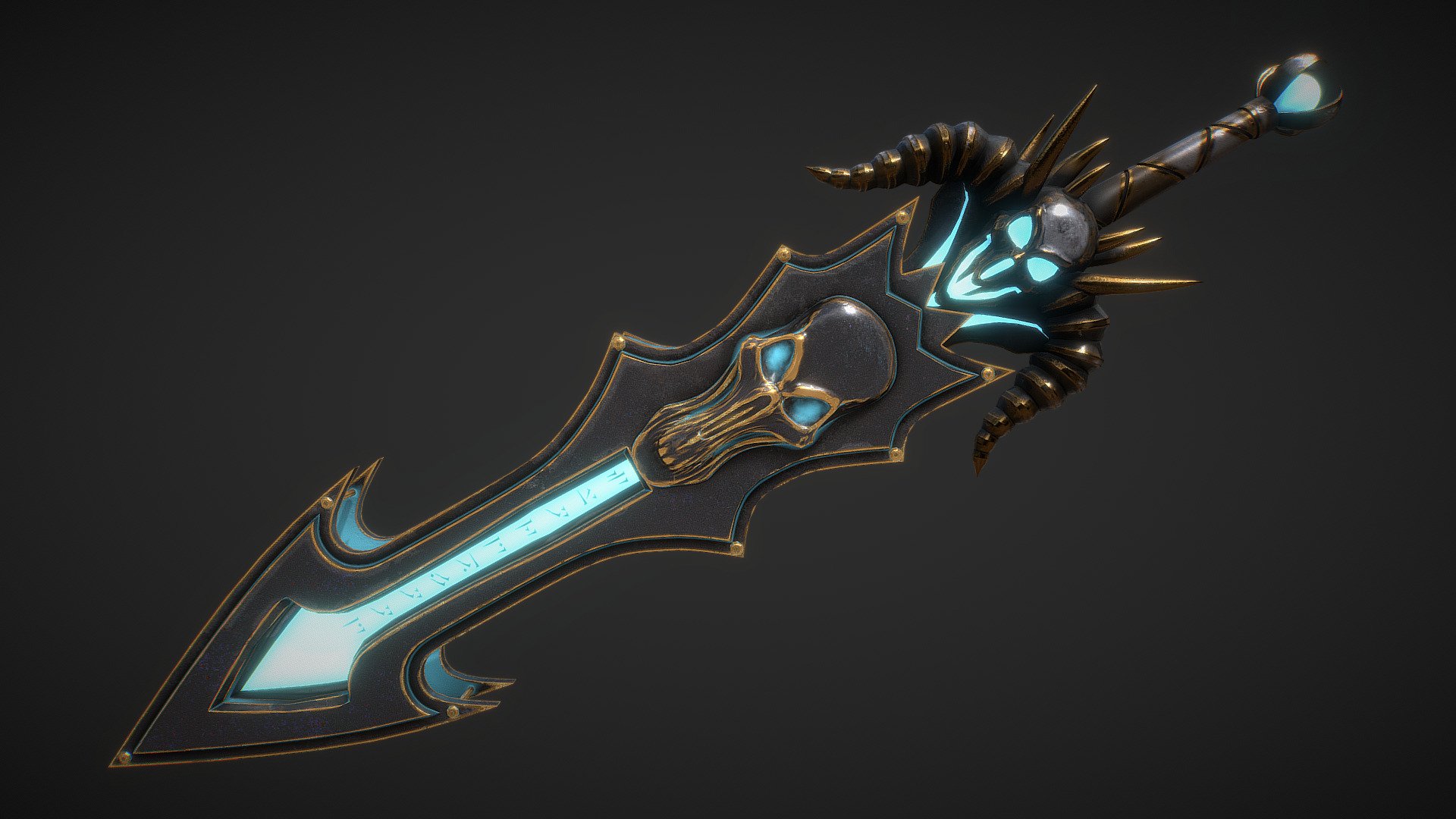 Fantasy_Sword_24_with_scabbard_animated - 3D model by Nicu_Tepes_Vulpe ...