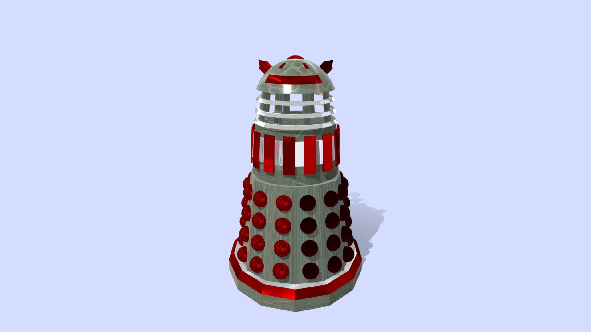 dalek - 3D model by hyeli [911a047] - Sketchfab