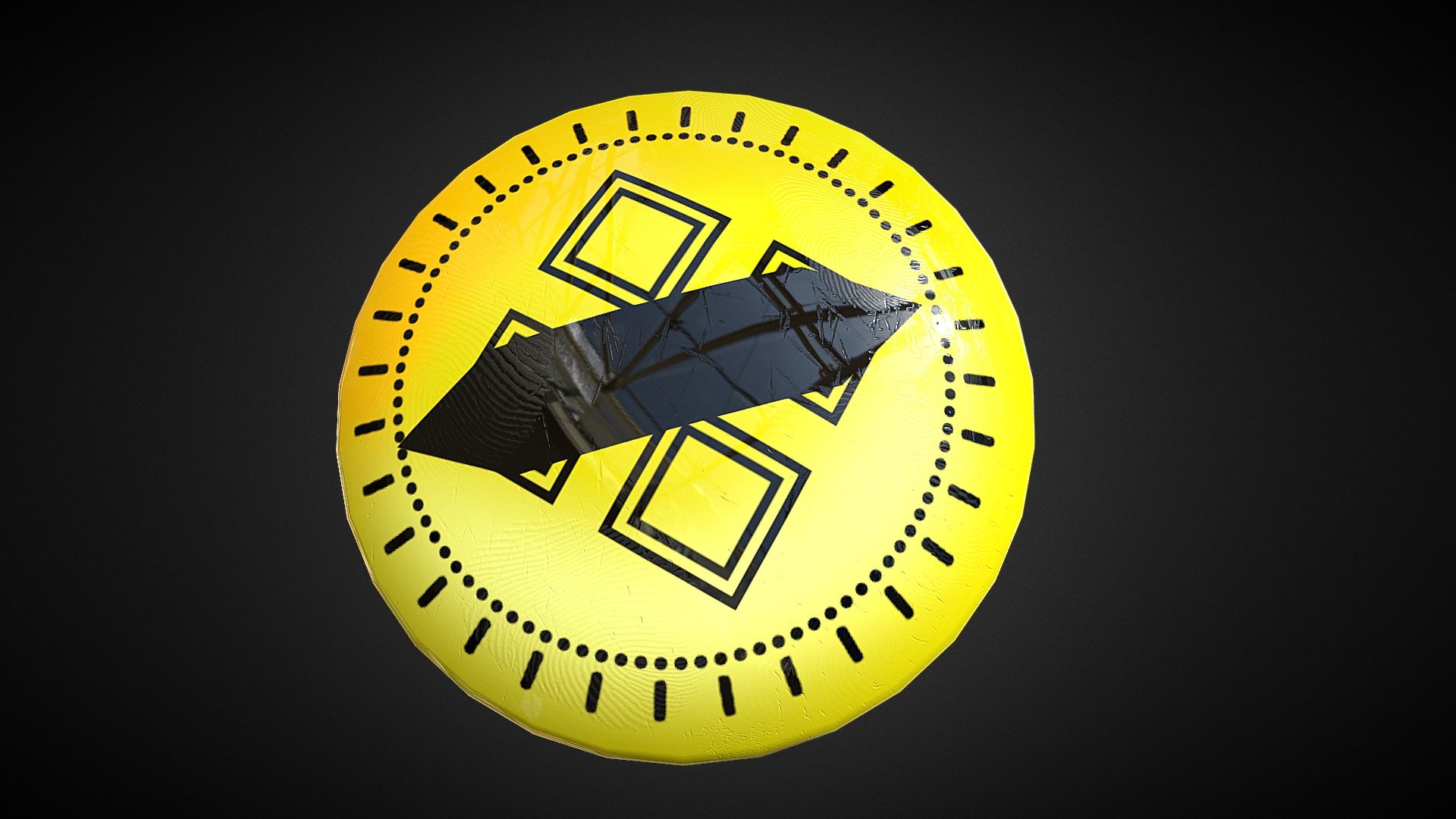 Cute Button Pin - 3D model by SMÖL (@SM0L) [911c689] - Sketchfab
