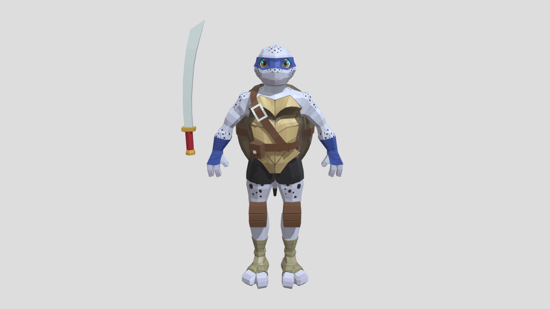 Leonardo from my TMNT iteration - Download Free 3D model by inciexec ...