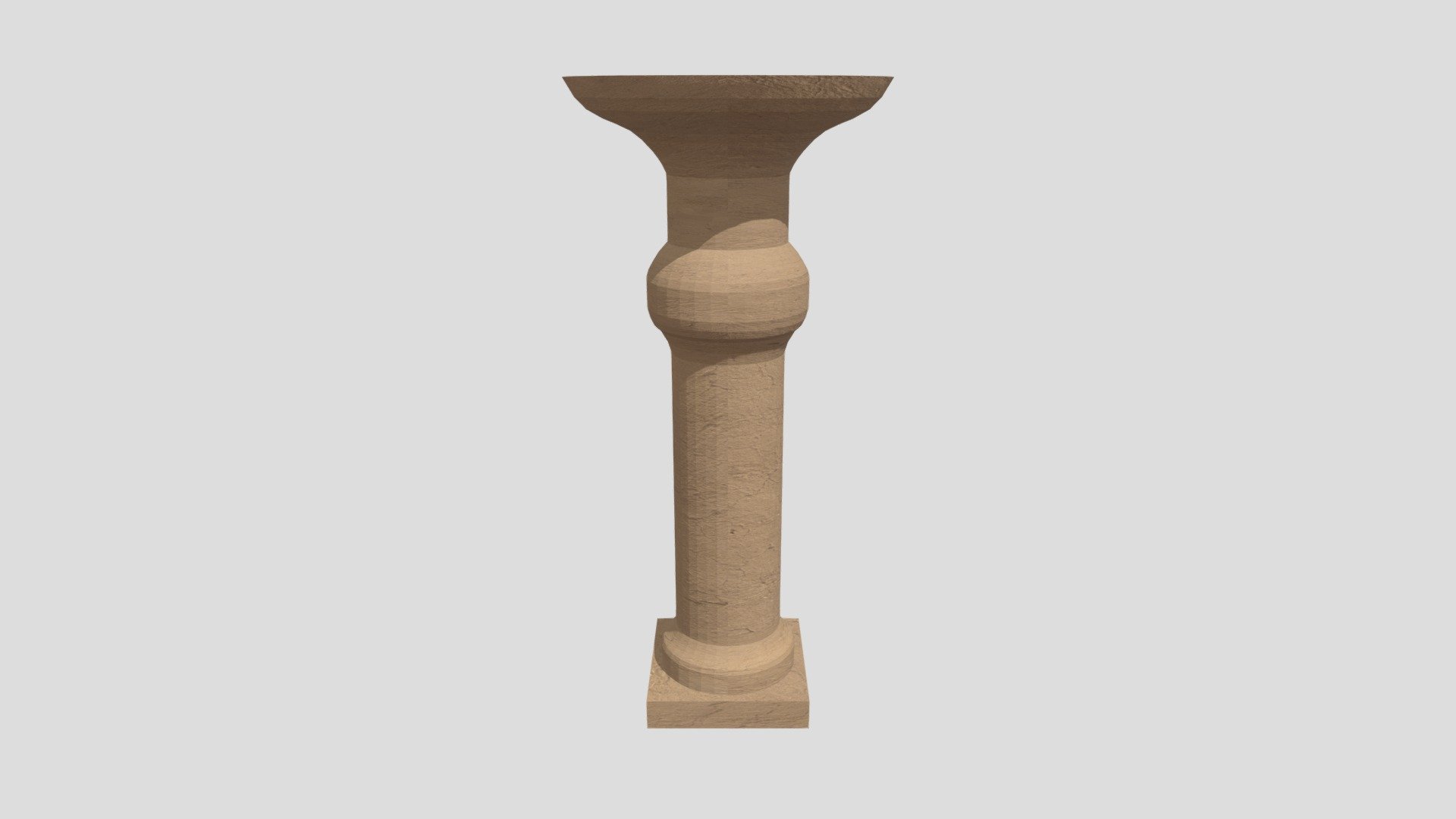 egyptianPillar - 3D model by Simen.Sommerud [911e8a4] - Sketchfab