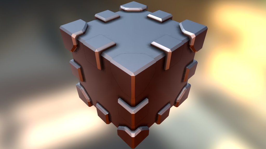 Sealed Metal Crate - 3D model by JaRon1337 [9120db8] - Sketchfab
