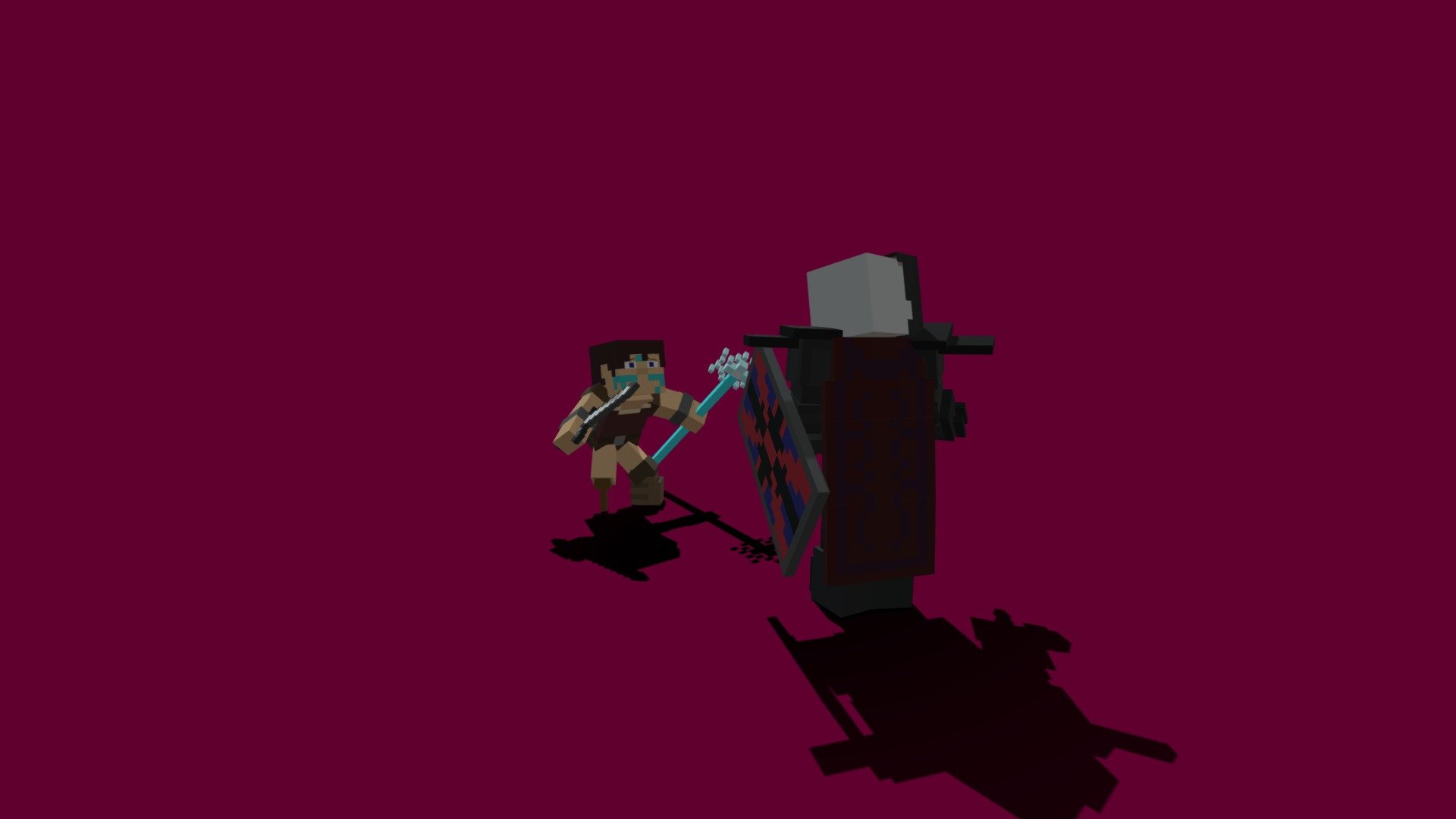 Ellis the Rogue vs Undead Lord Azren - 3D model by LoinkLoink [9121aac ...