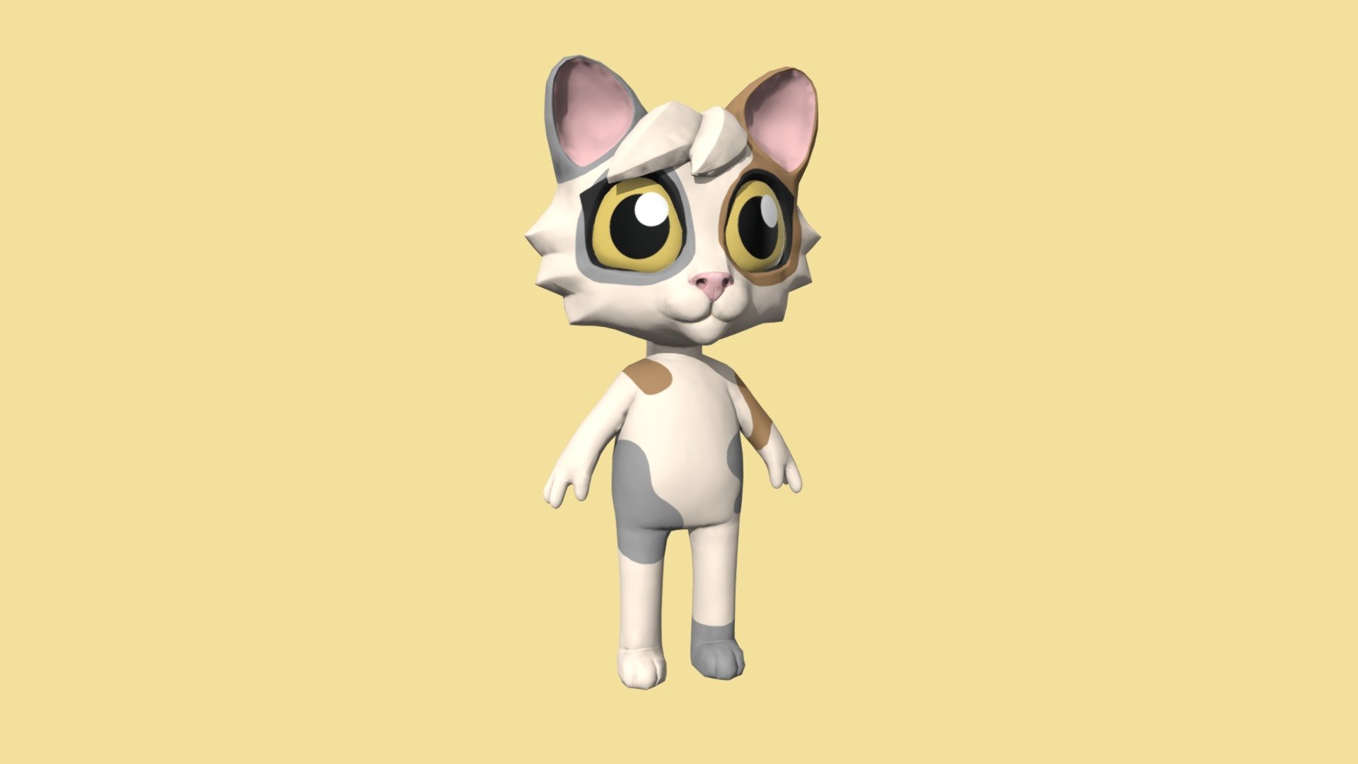 Kaycee - Cat Island - 3D model by Paige W (@paige_w) [9121ac6] - Sketchfab