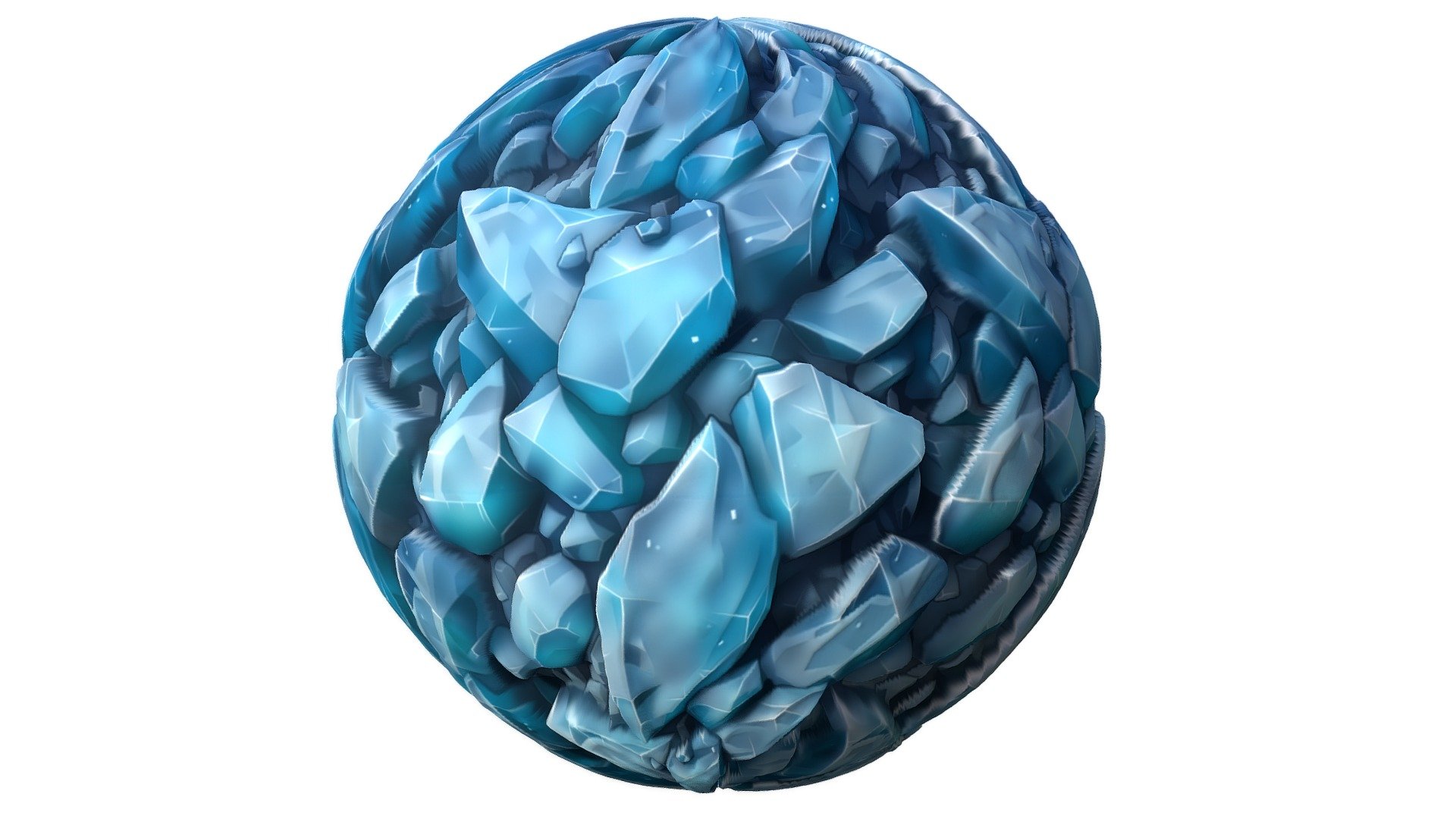 Stylized Crystal Seamless Texture - Buy Royalty Free 3D model by zames1992 [912322d] - Sketchfab ...