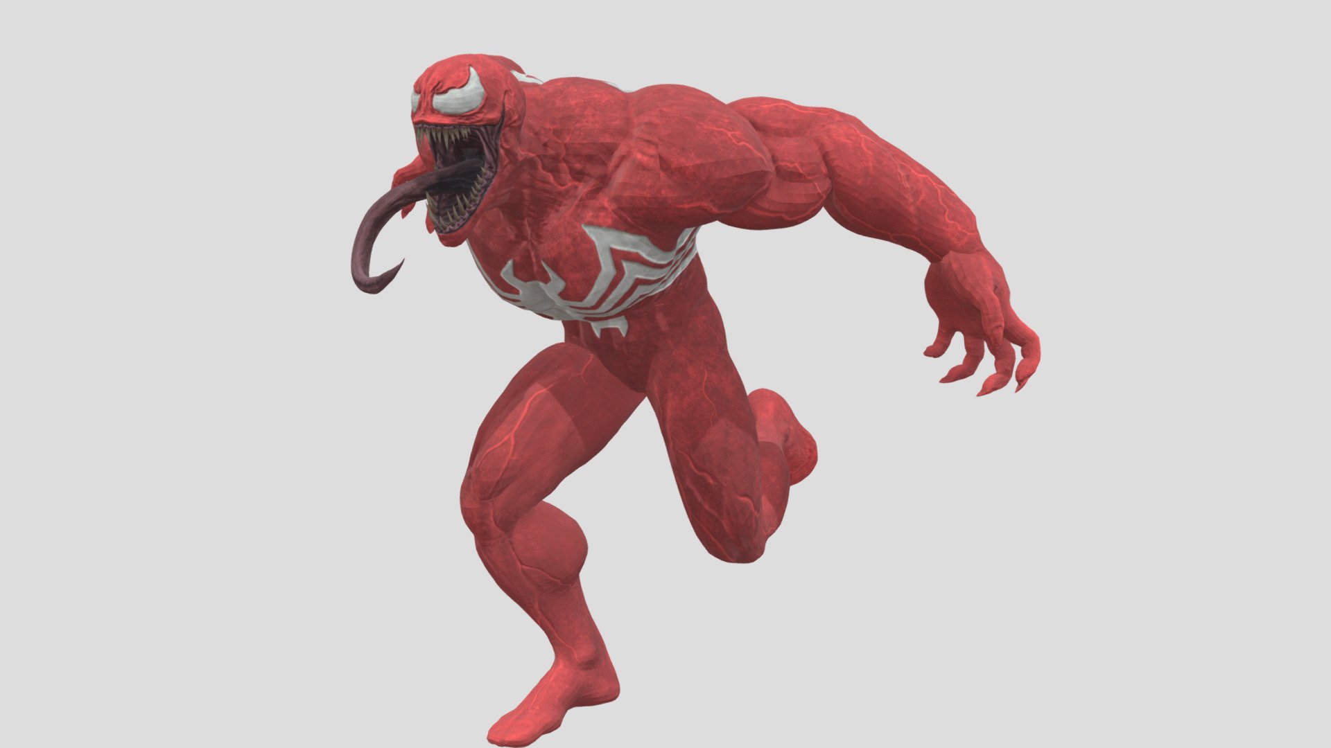 Venom - Red - Marvel Vs Capcom Infinite - Download Free 3D model by ...