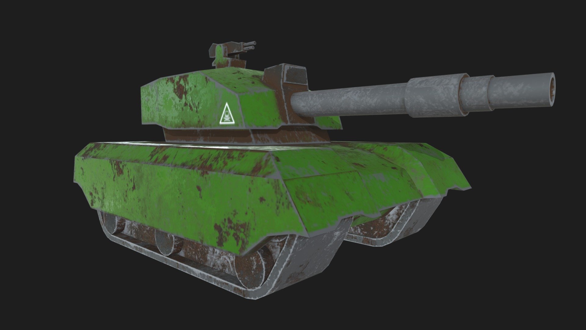 A beaten up Ravenfield's tank - 3D model by G.Salmon (@G_Salmon ...