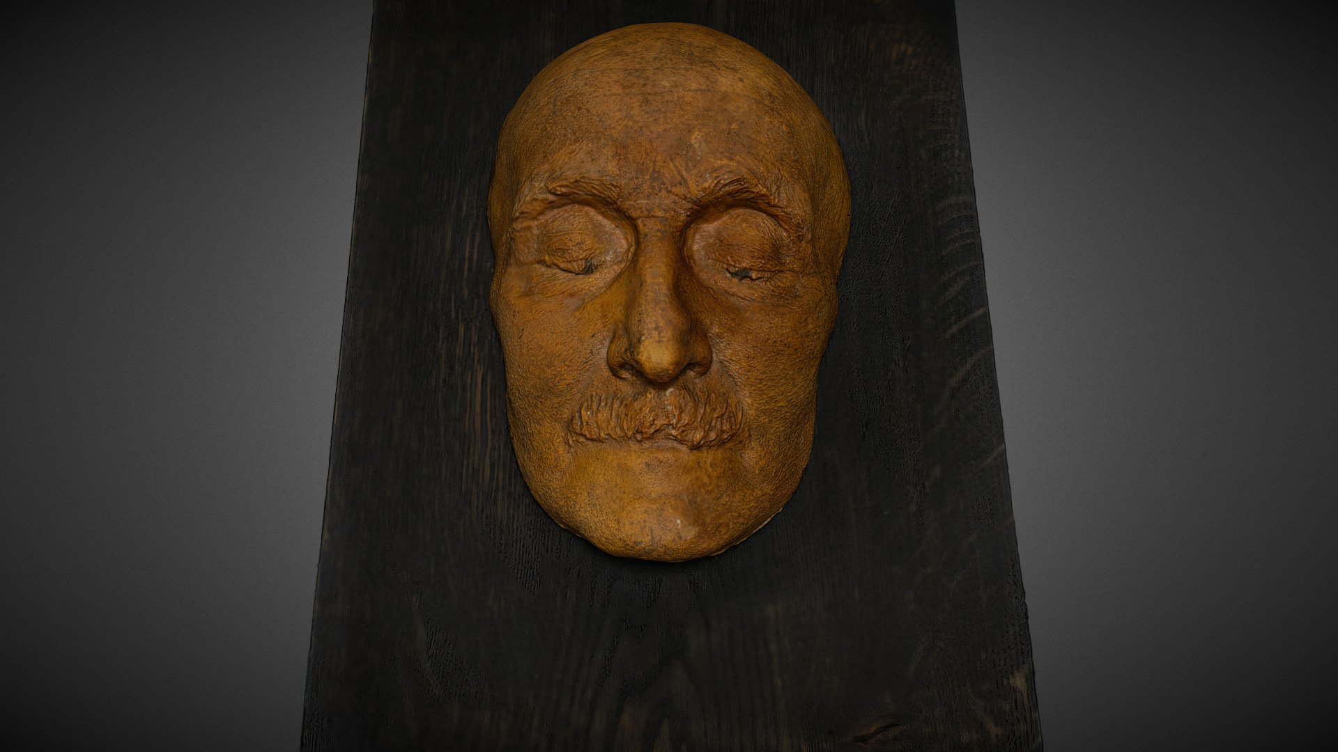 Maska pośmiertna Kornela Makuszyńskiego - 3D model by Muzeum ...