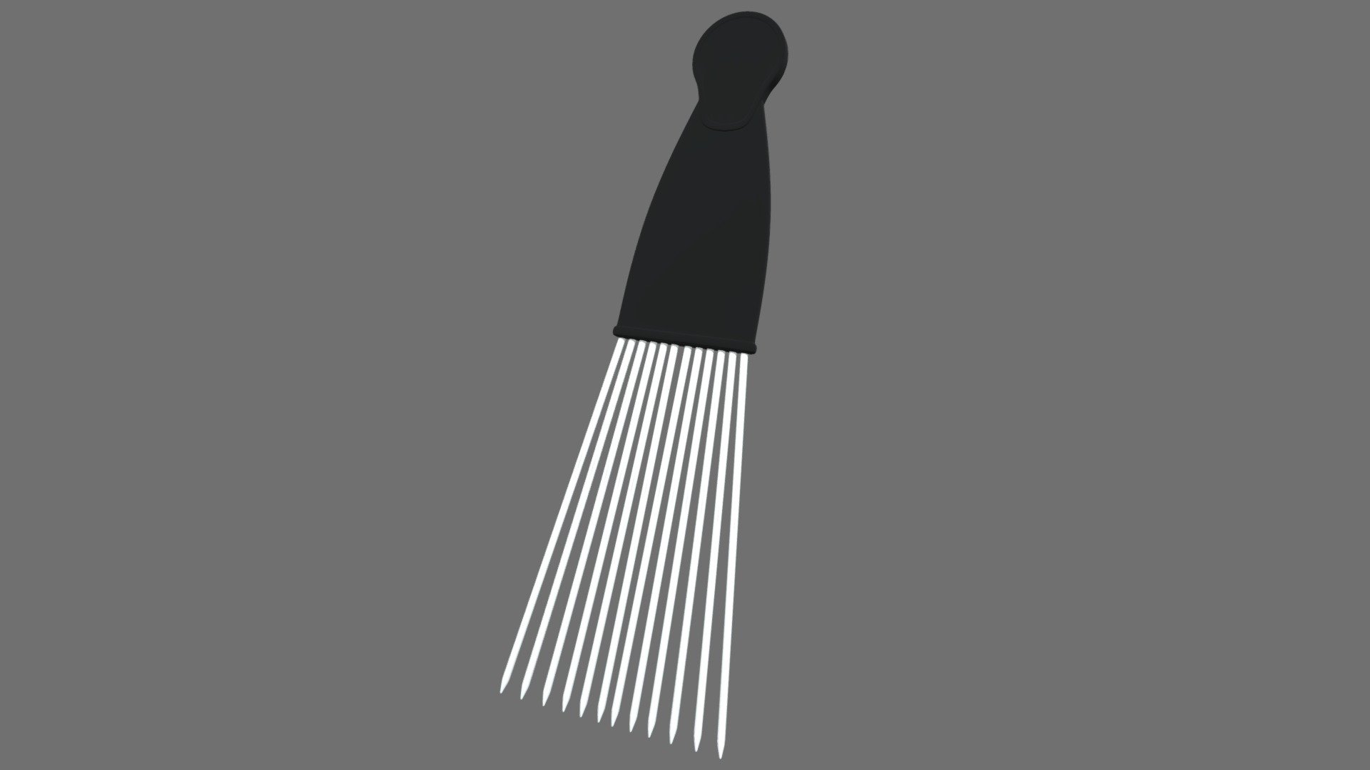 Hair Pick Comb - Download Free 3D model by purpseenit [9126613] - Sketchfab