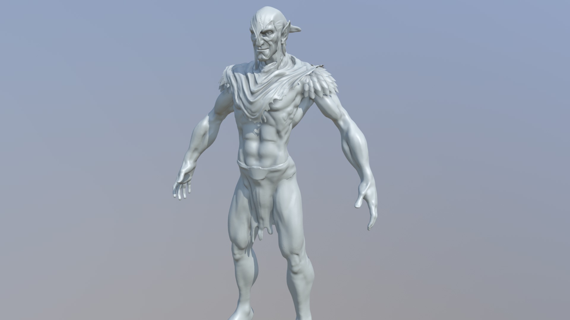 Goblin Bodytest - 3D model by QballArt [9127abf] - Sketchfab