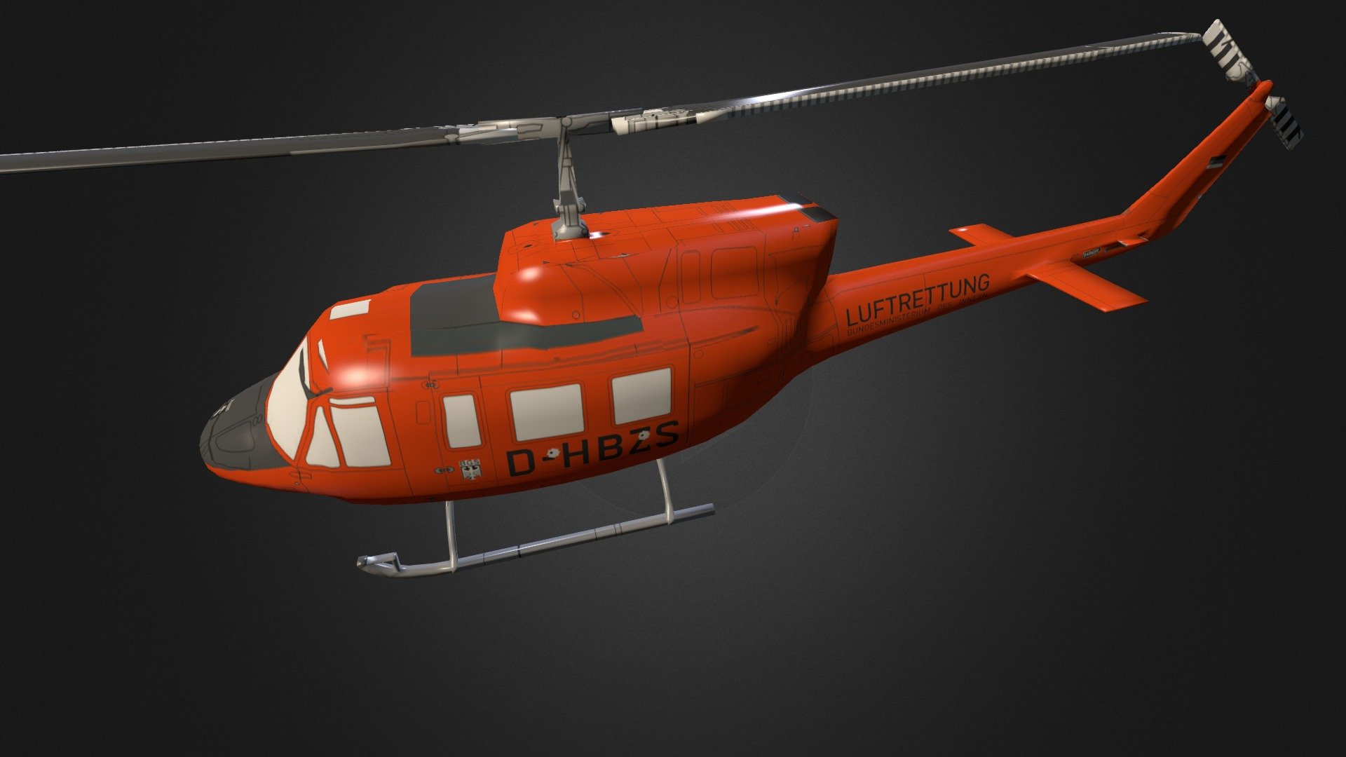Bell Helikopter - 3D model by niko schachner (@sheraton) [91284f6 ...