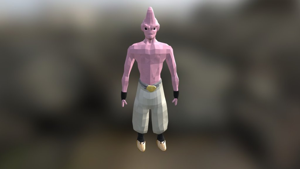 Buu - 3D model by mpages1 [91292e6] - Sketchfab