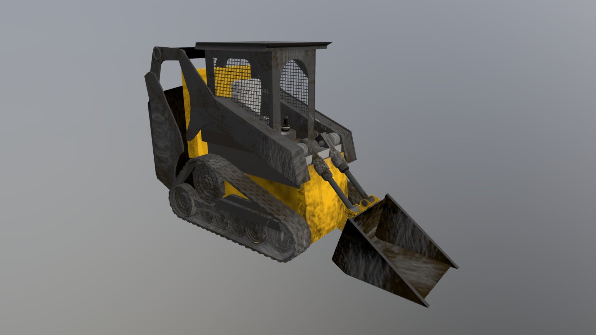 Compact Track Loader - 3D model by Stellarstro [912b15d] - Sketchfab