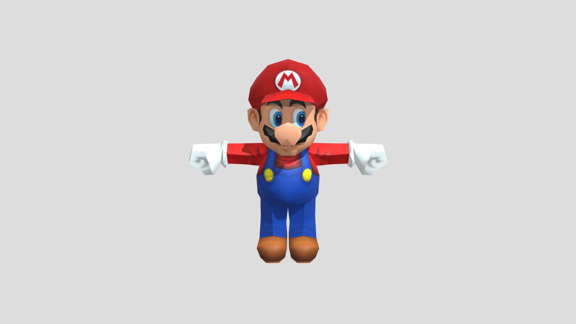Game Cube - Mario Kart Double Dash - Mario - Download Free 3D model by ...