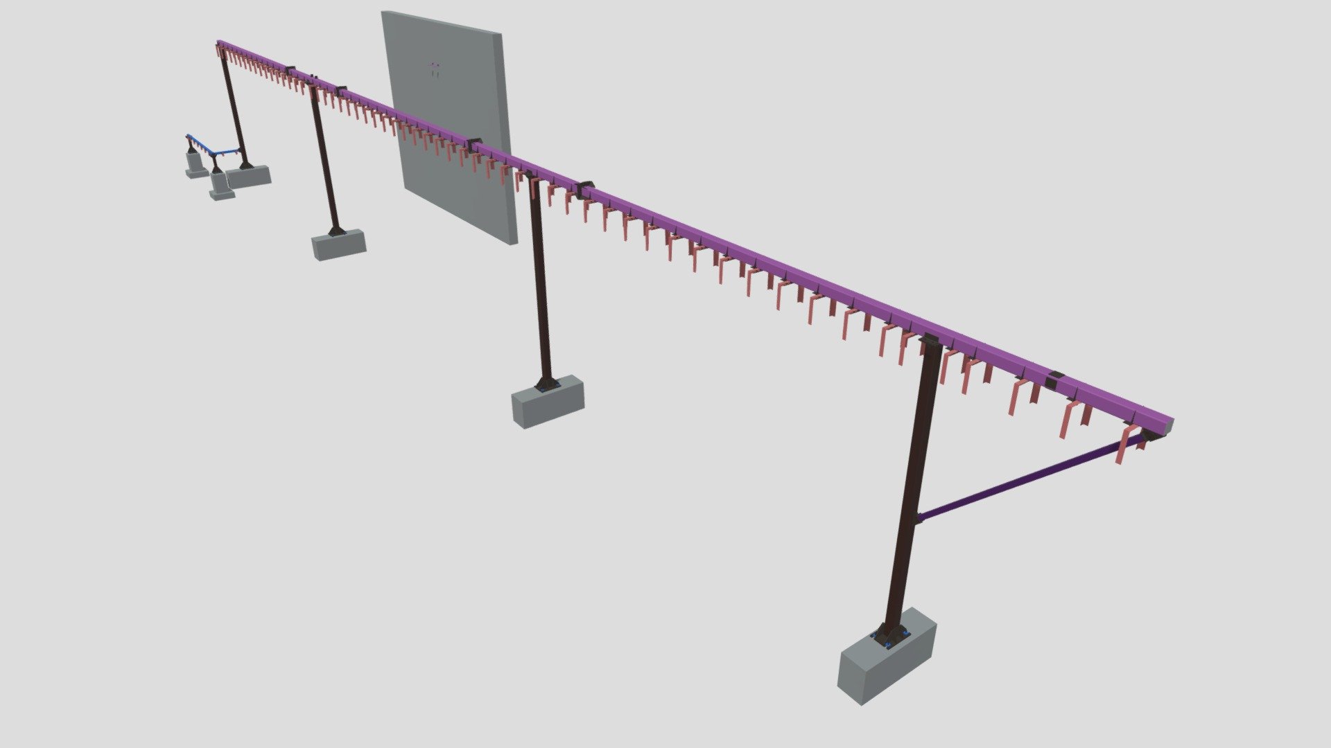 Cable overpass - Download Free 3D model by iliayurchenkov [912c795 ...