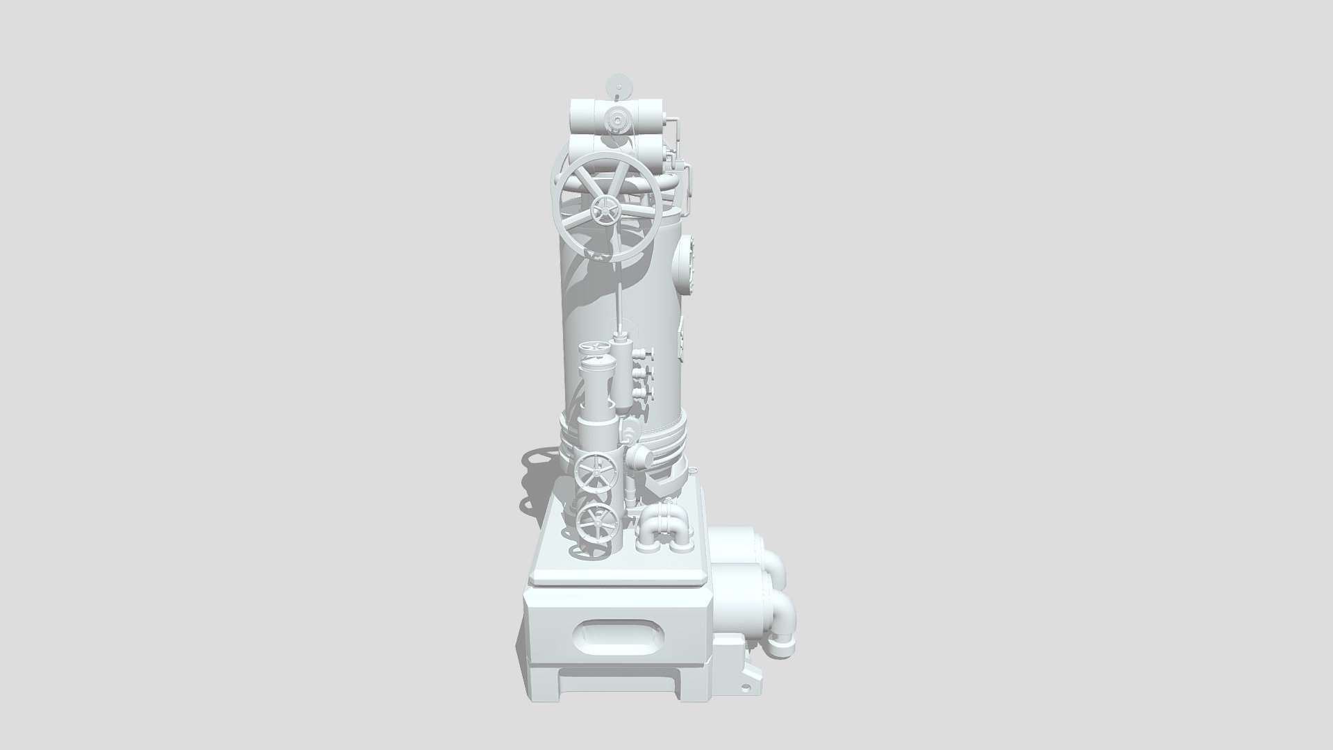 Steampunk machine - 3D model by verrrwolf [912c956] - Sketchfab