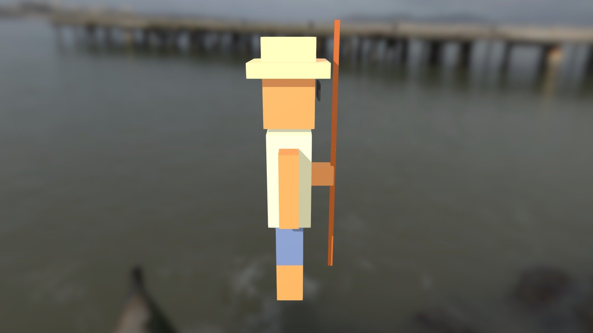 Fisherman Low Poly - Download Free 3D model by MacacoPaulo [912dbae ...