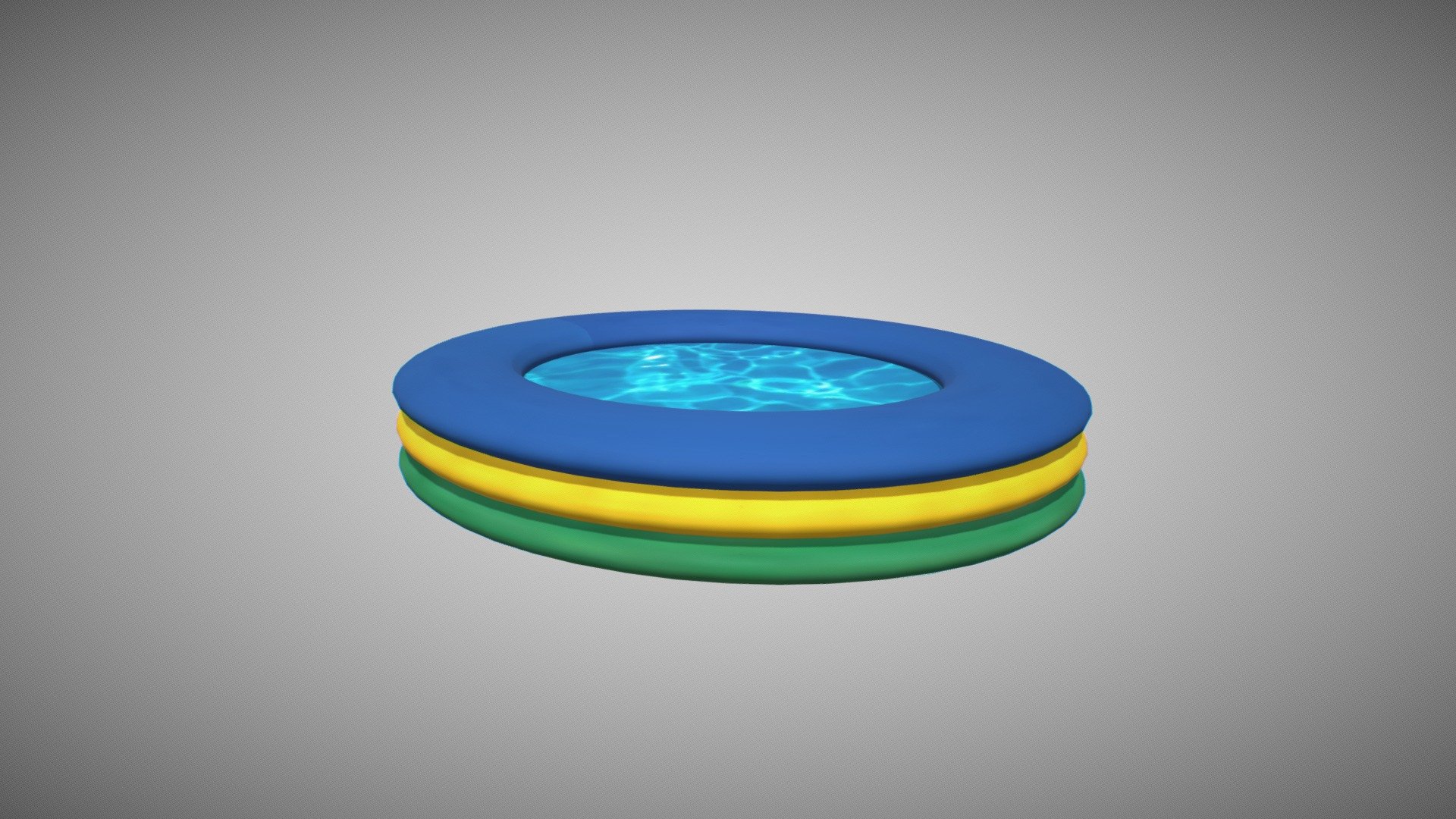 Swimming Pool For Children - Download Free 3D model by Kroko.blend ...