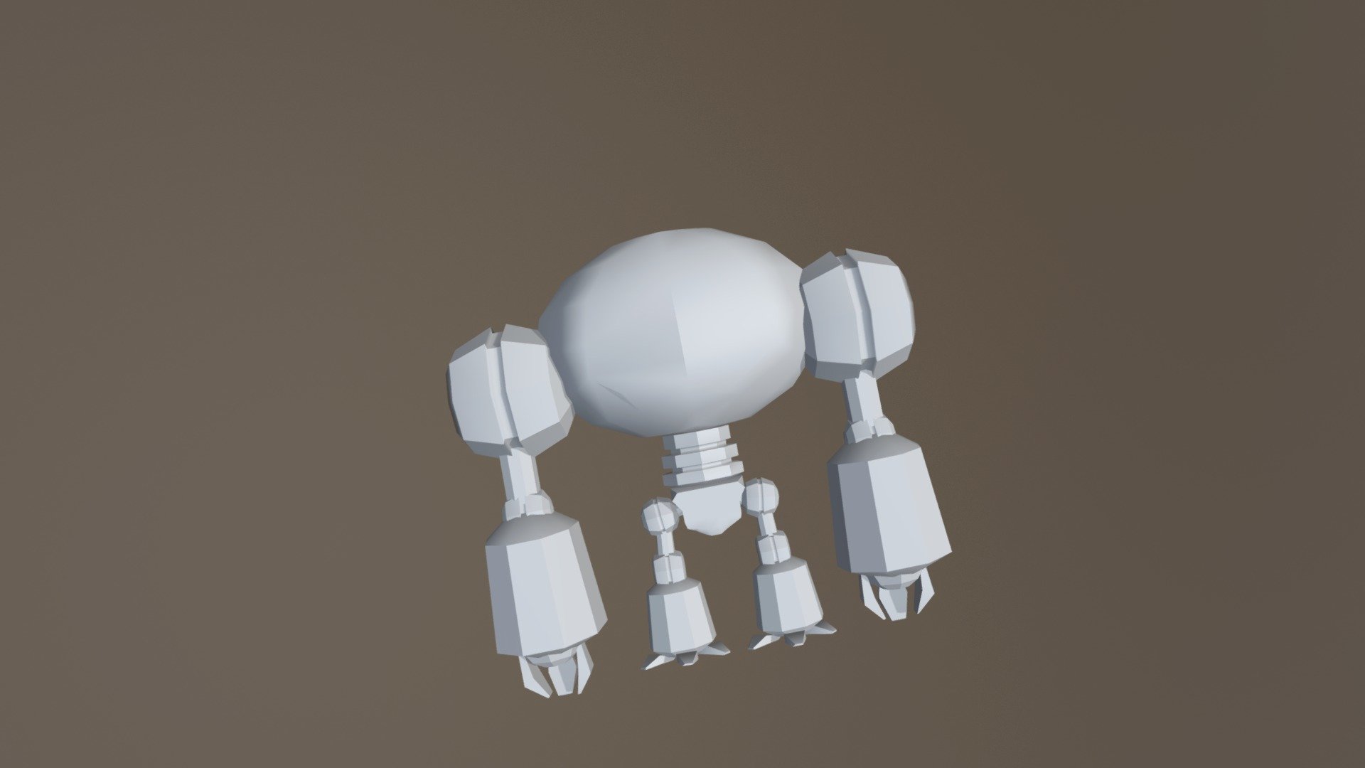 Robot Number 2 - 3D model by kaliepowel [912ff29] - Sketchfab
