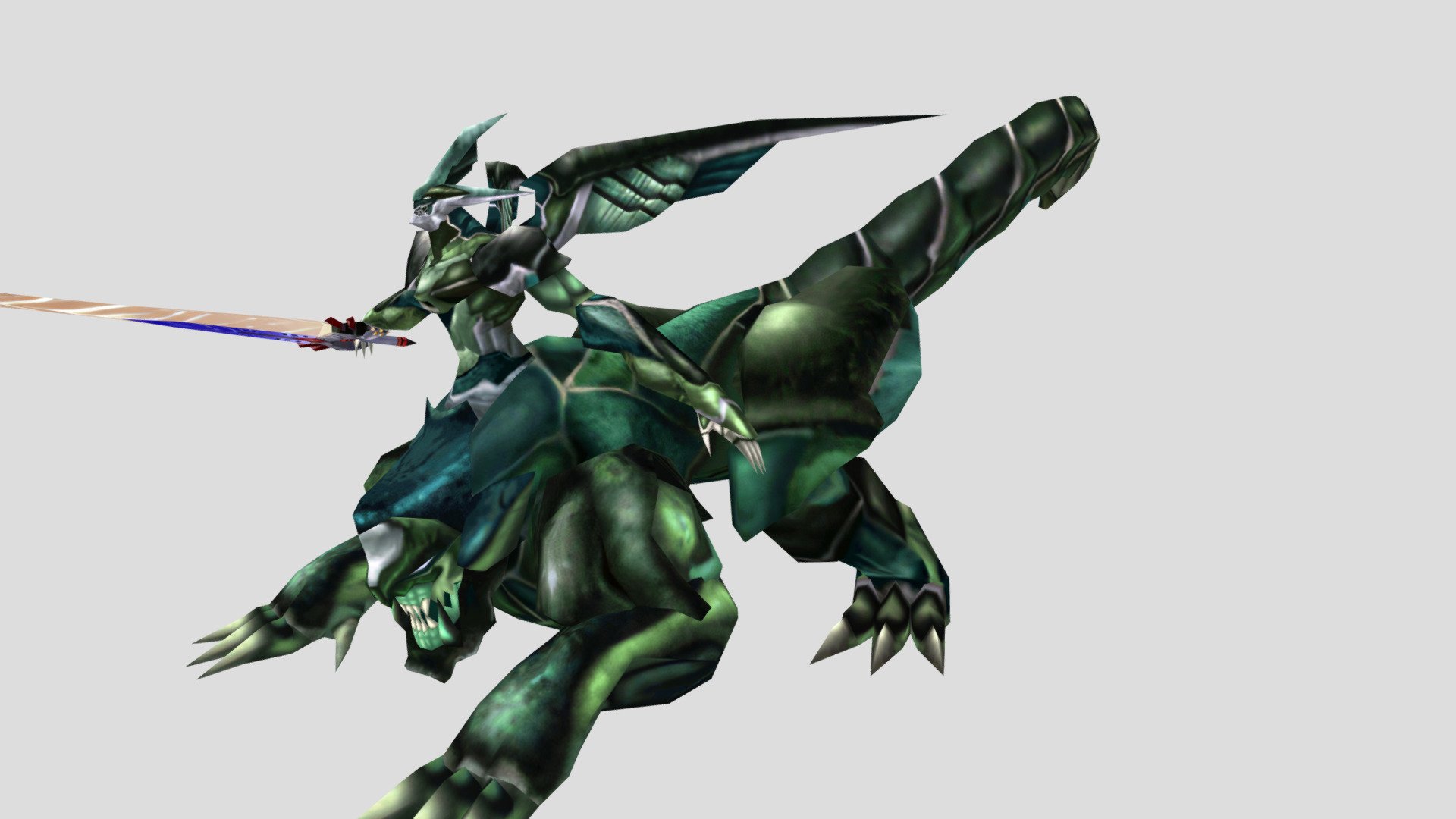 Ultima Weapon FF8 Green - Download Free 3D model by Catholomew [9132386 ...